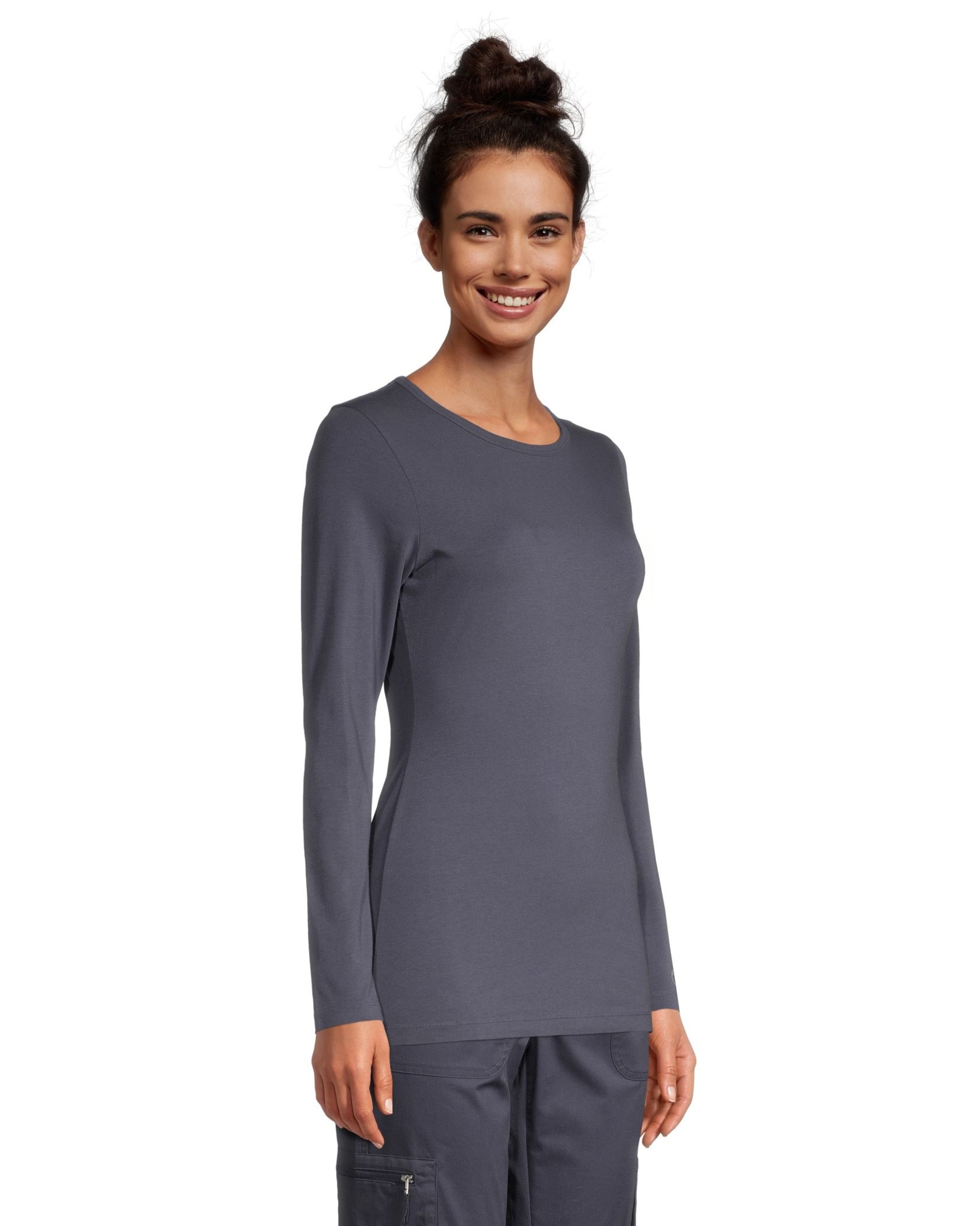 HEALTH PRO Women's Crewneck Long Sleeve Underscrub Shirt | Mark's