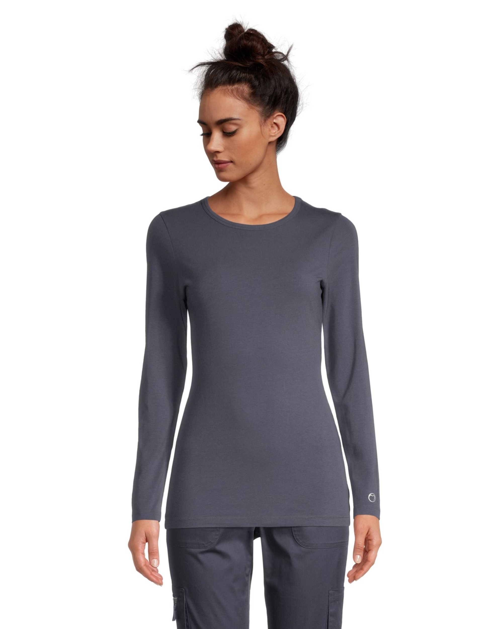 HEALTH PRO Women's Crewneck Long Sleeve Underscrub Shirt | Mark's