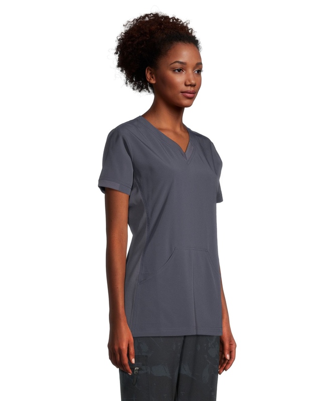 Women's V-Neck Athletic Kangaroo Scrub Top | Mark's