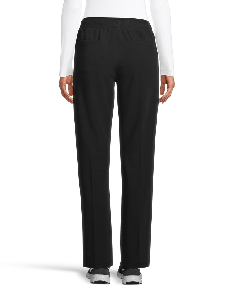 Women's Comfort Waist Wide Leg Scrub Pants - Black | Marks