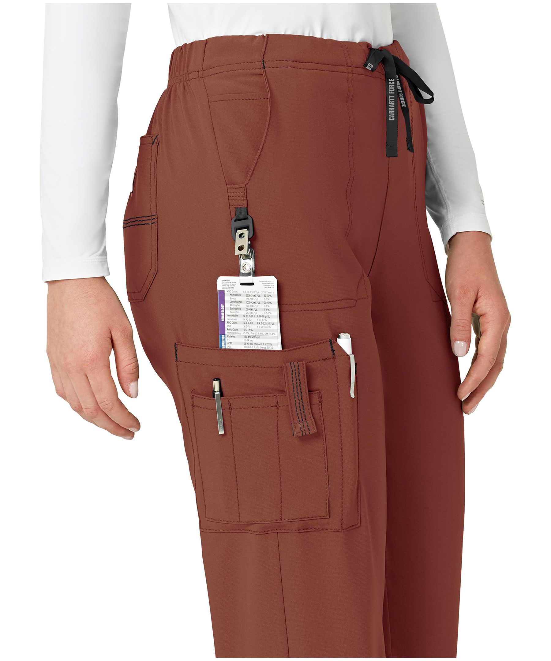 Carhartt Women's Force Modern Fit Boot Cut Scrub Pants | Marks