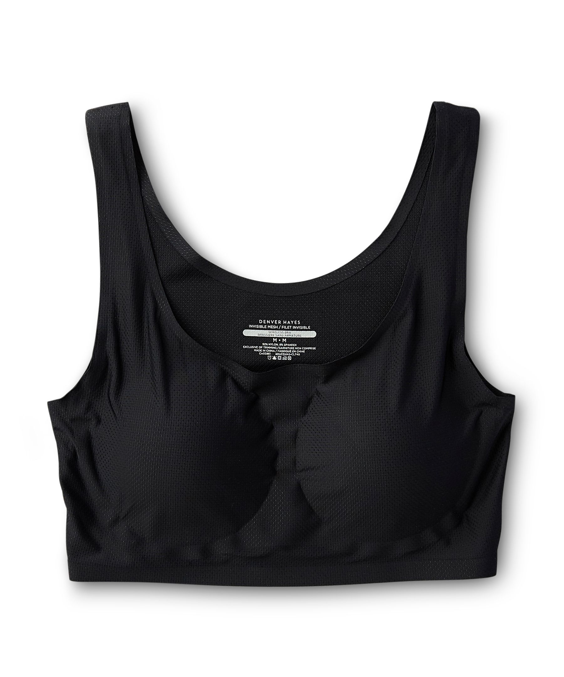 Denver Hayes Women's Invisible Mesh Wireless Bra | Mark's