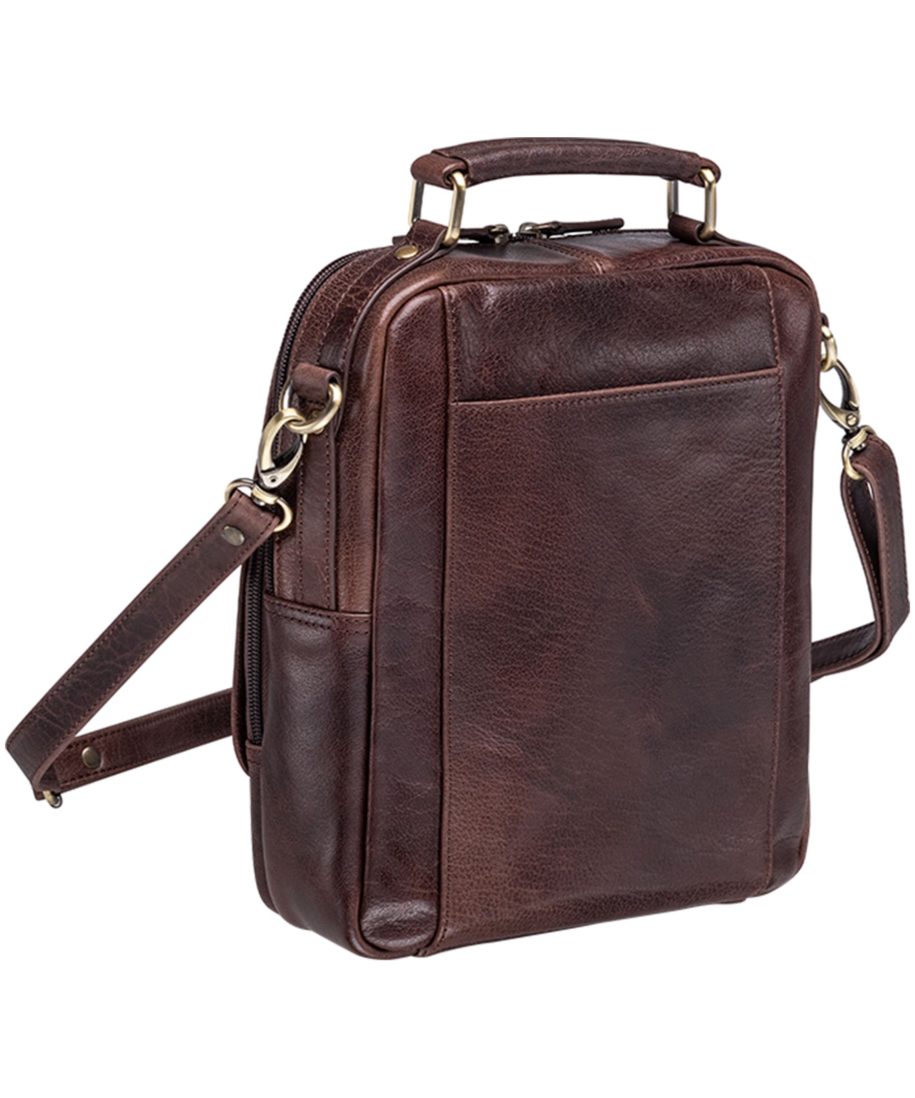 Sac classique unisexe avec courroies amovibles, Mancini Leather Goods ...