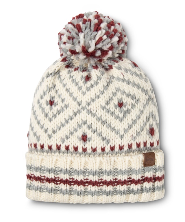 WindRiver Women's Heritage Nordic Cuffed Pom Pom Toque | Marks