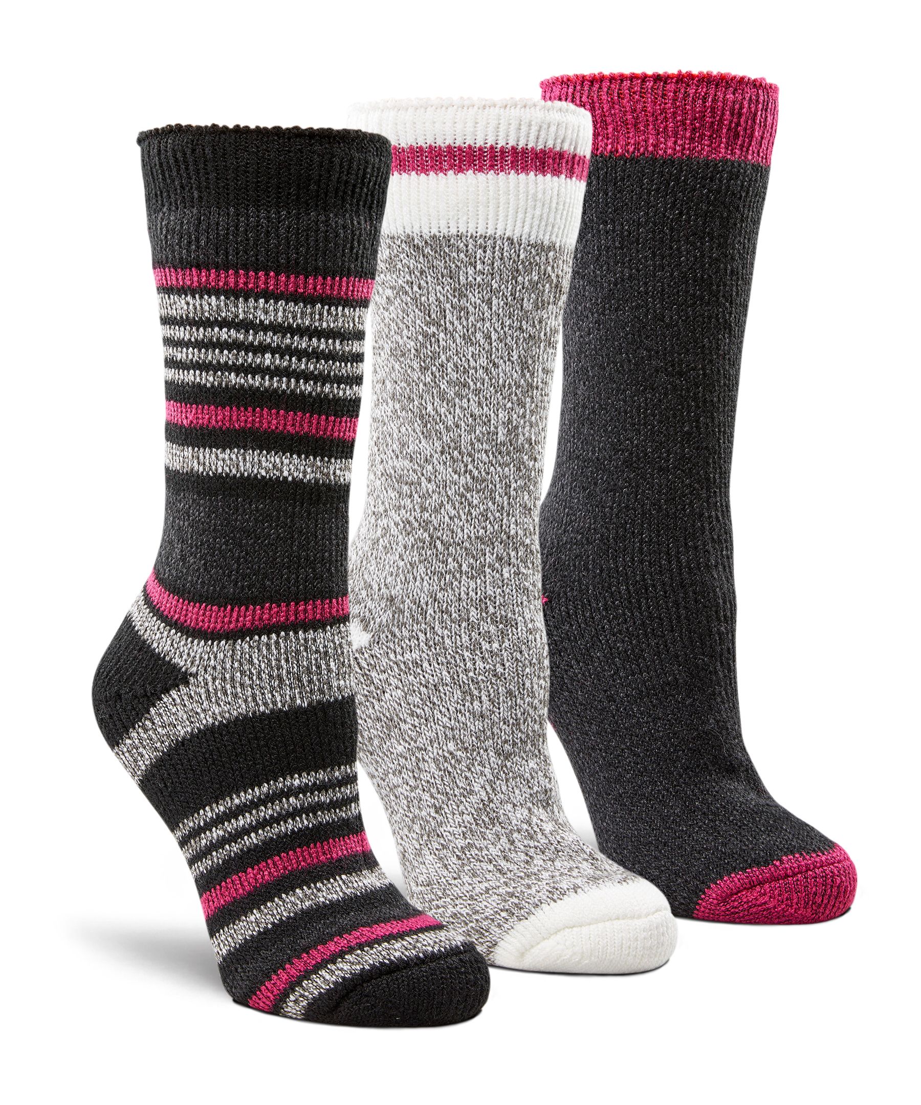 WindRiver Women's 3 Pack T-MAX HEAT Thermal Crew Socks | Mark's