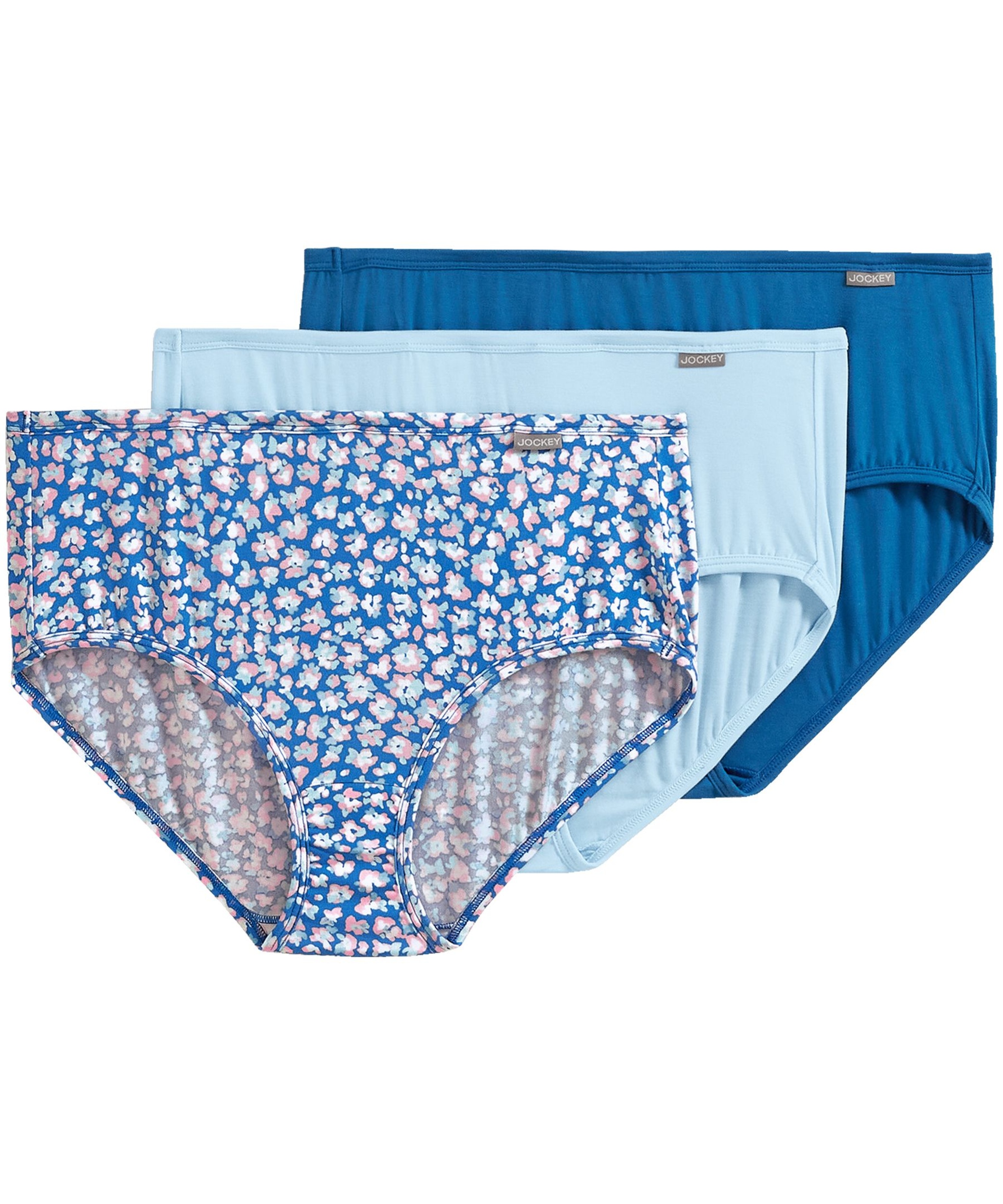 Jockey® Women's 3 Pack Elance Supersoft Brief Underwear | Mark's