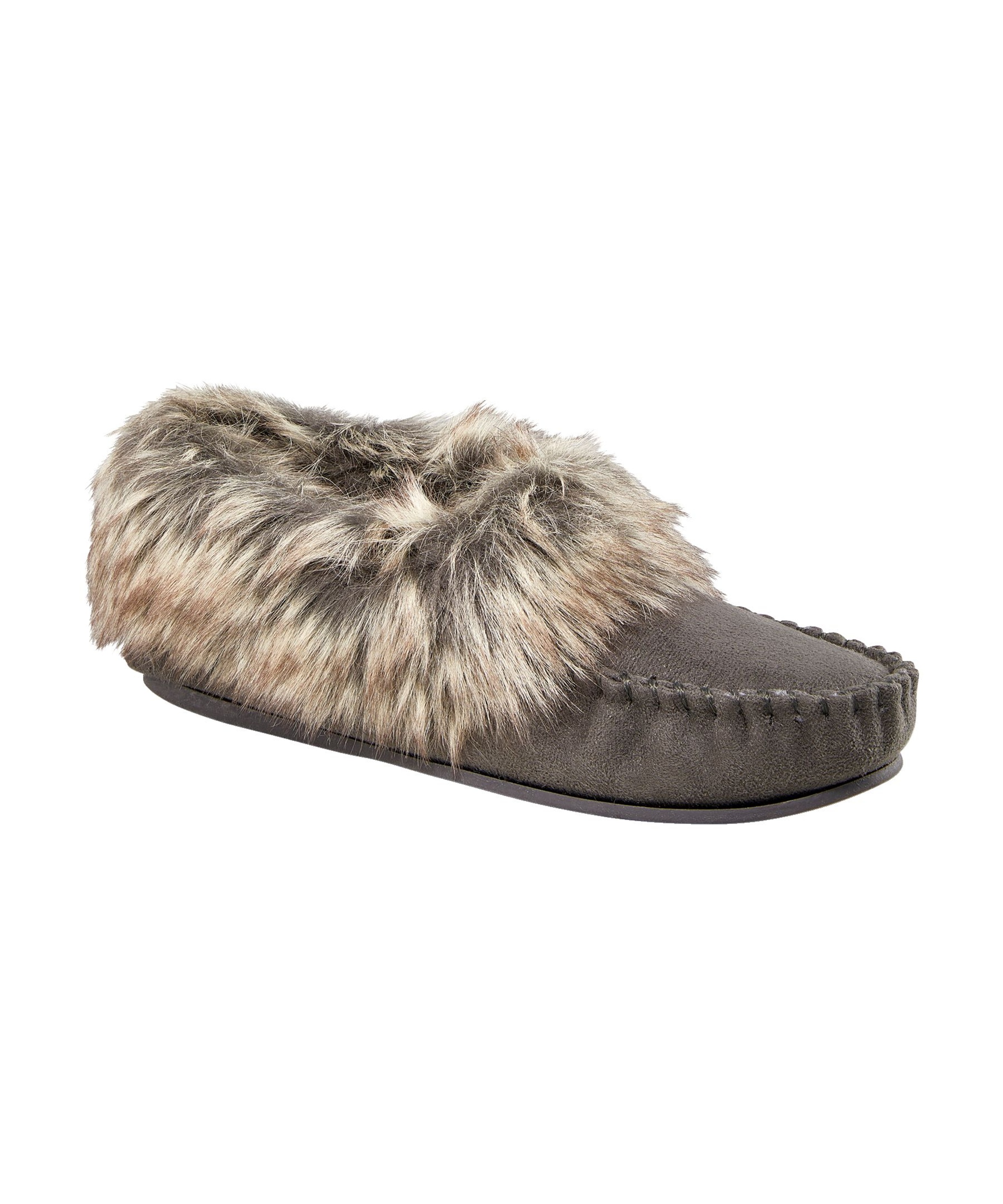 WindRiver Women's Faux Fur Trimmed Slippers | Mark's