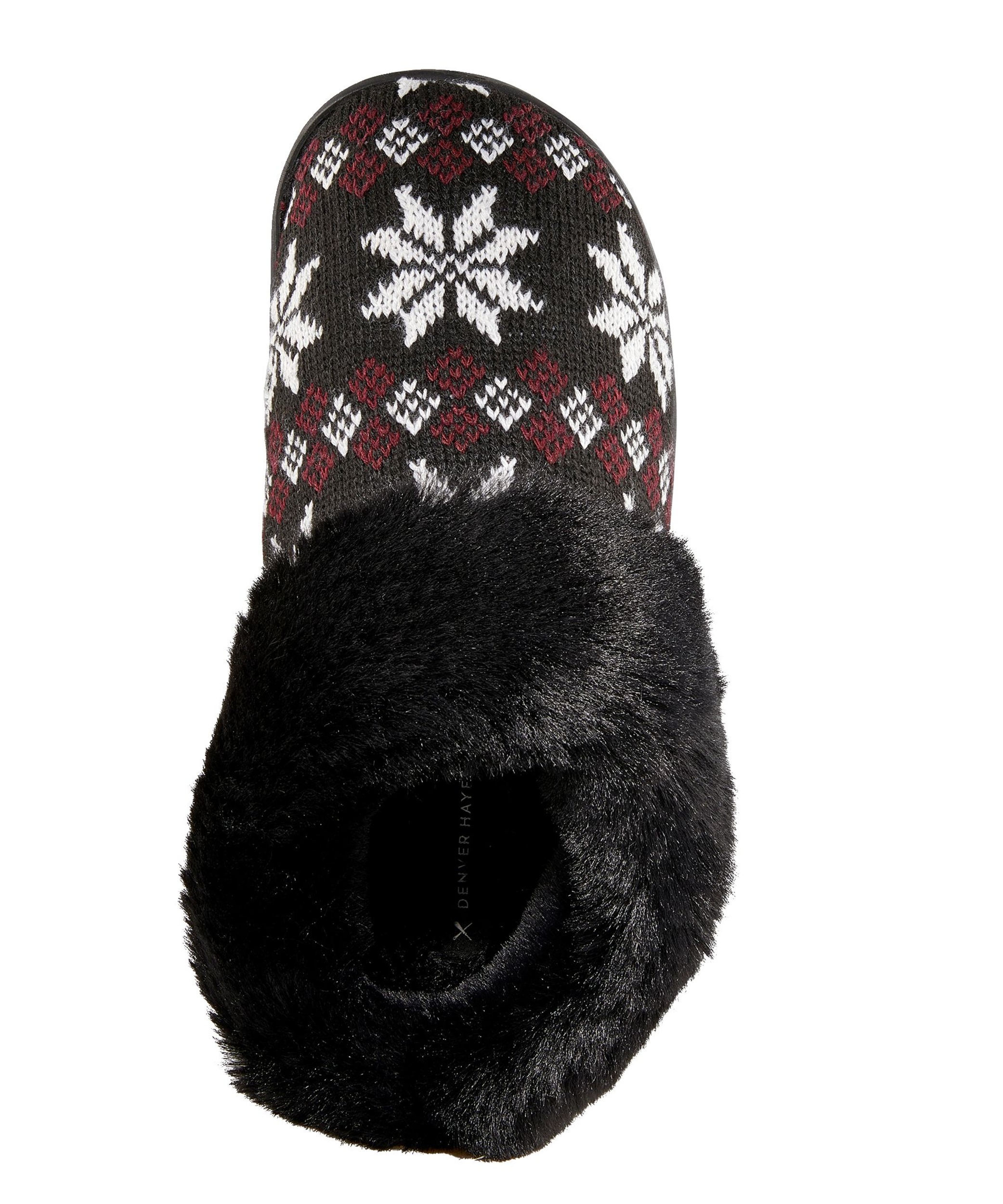 Denver Hayes Women's Nordic Knit Slippers | Mark's