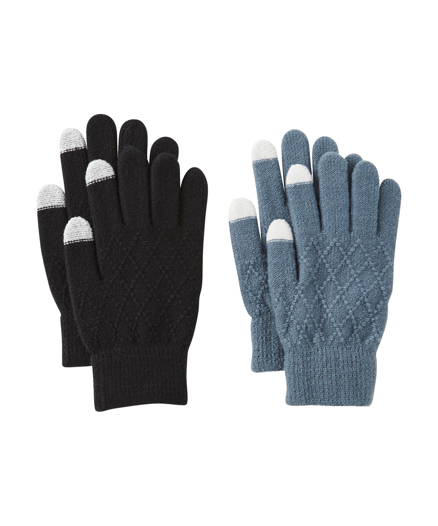 Denver Hayes Women's 2 Pack Textured Magic I-Touch Gloves | Mark's