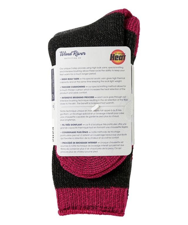 WindRiver Women's 3 Pack T-Max Thermal Crew Socks | Mark's