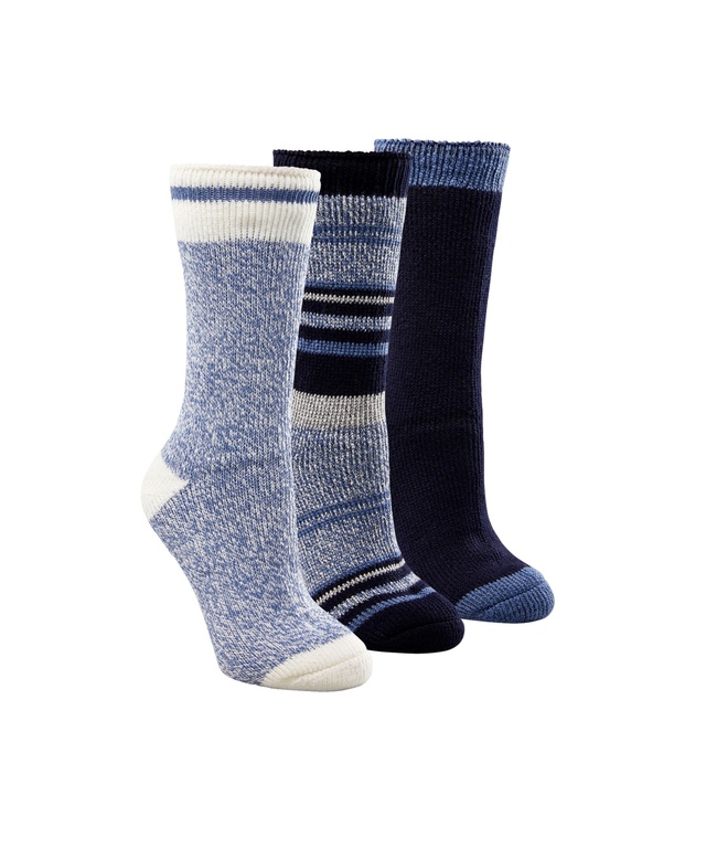 WindRiver Women's 3 Pack T-Max Thermal Crew Socks | Marks