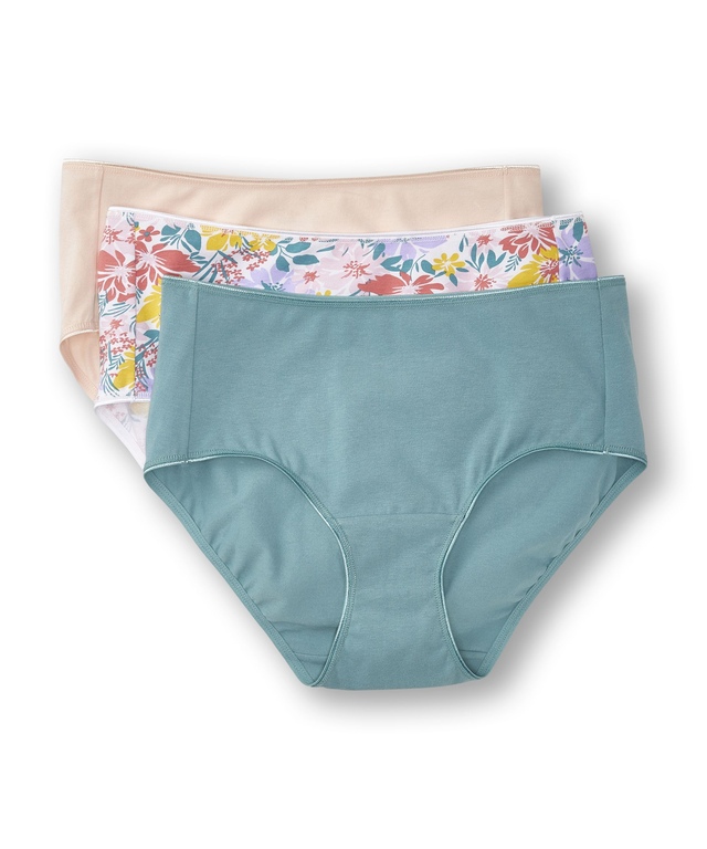Caleçon moderne extensible en coton pour femmes, Denver Hayes, paquet ...