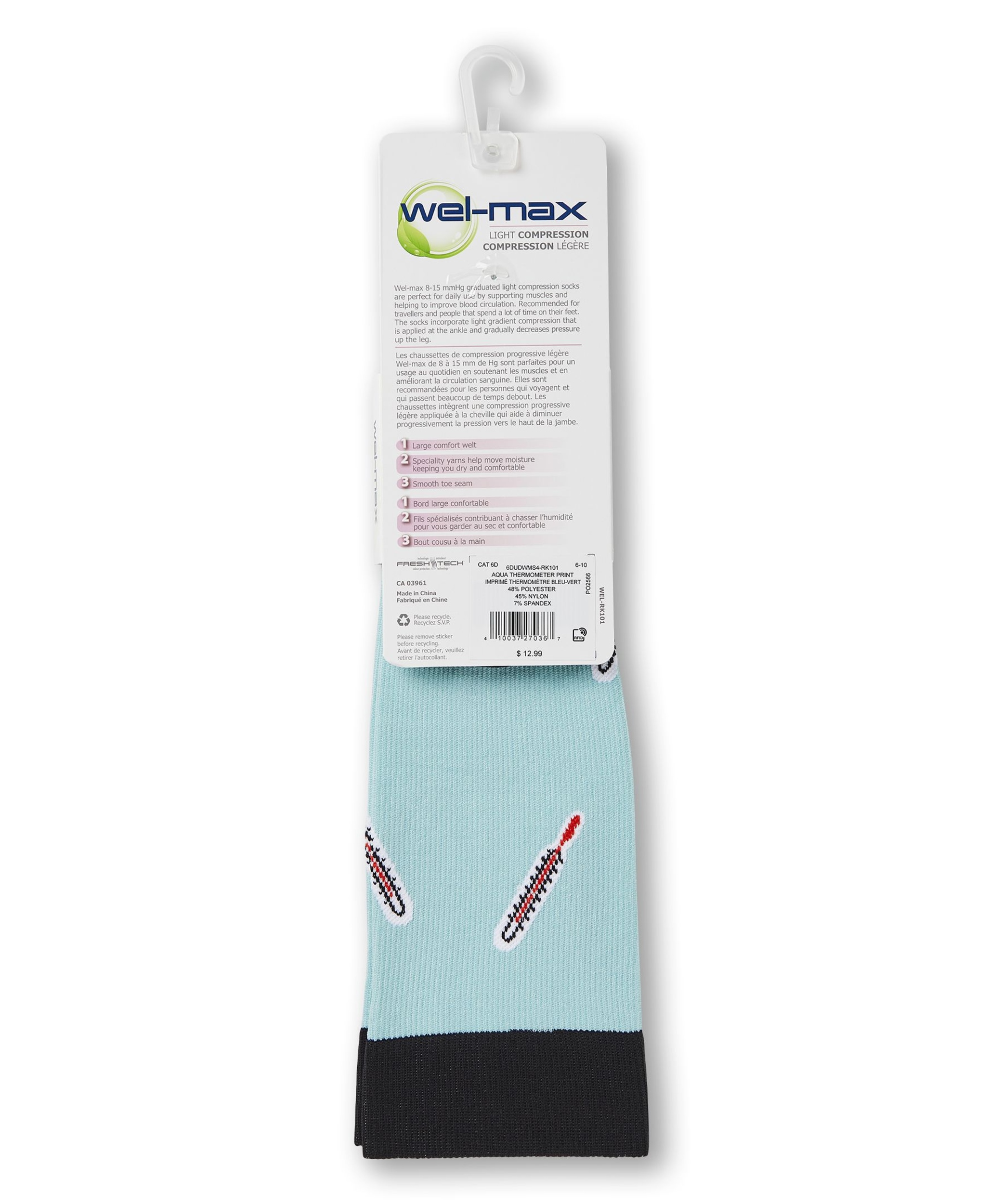 Wel-max Women's Light Compression Knee Length Socks | Mark's