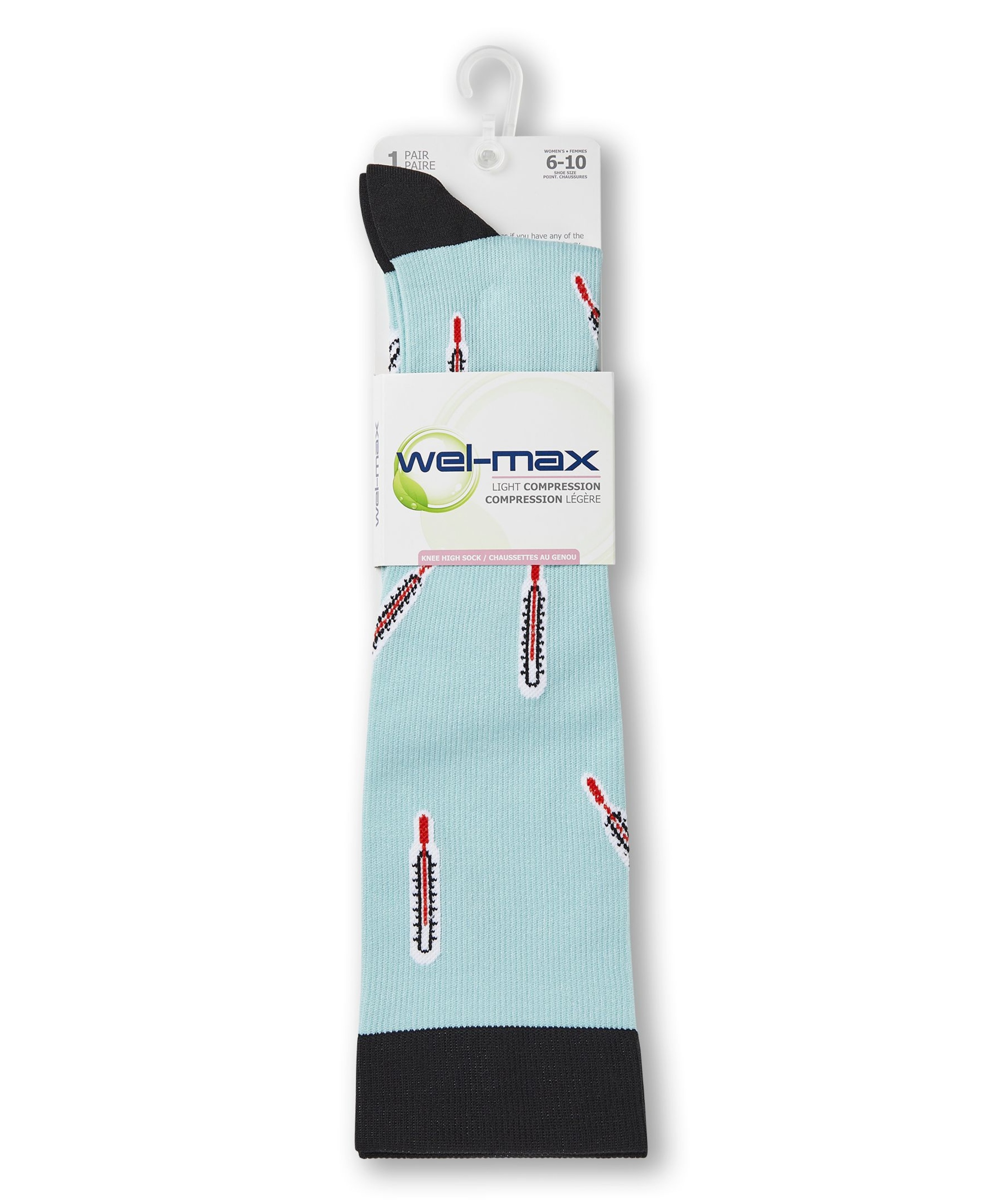 Wel-max Women's Light Compression Knee Length Socks | Mark's