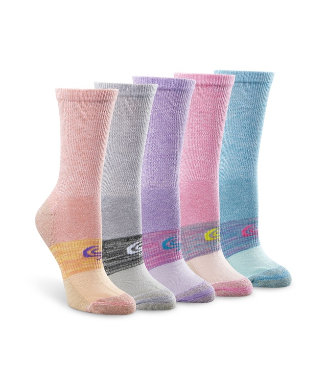 Copper Sole Women's Extreme Athletic Crew Socks, 5 Pack | Mark's
