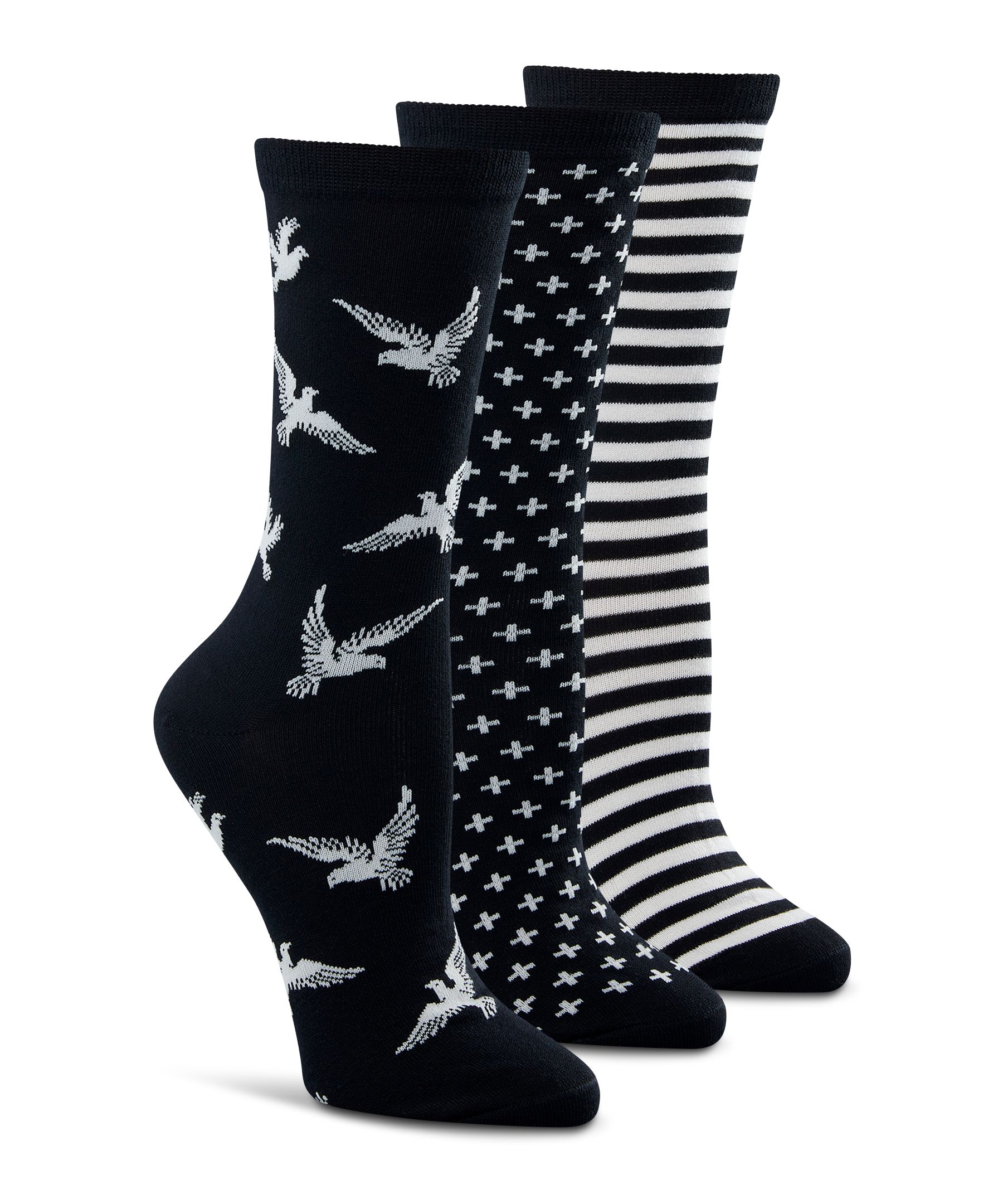 Denver Hayes Women'sCrew Cut Socks, 3 Pack | Mark's