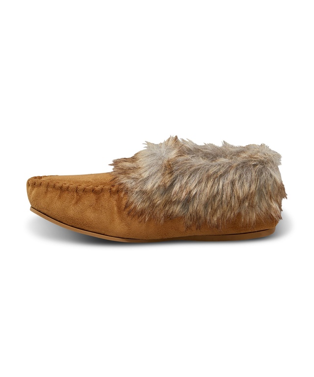 WindRiver Women's Faux Fur Trimmed Slippers | Mark's