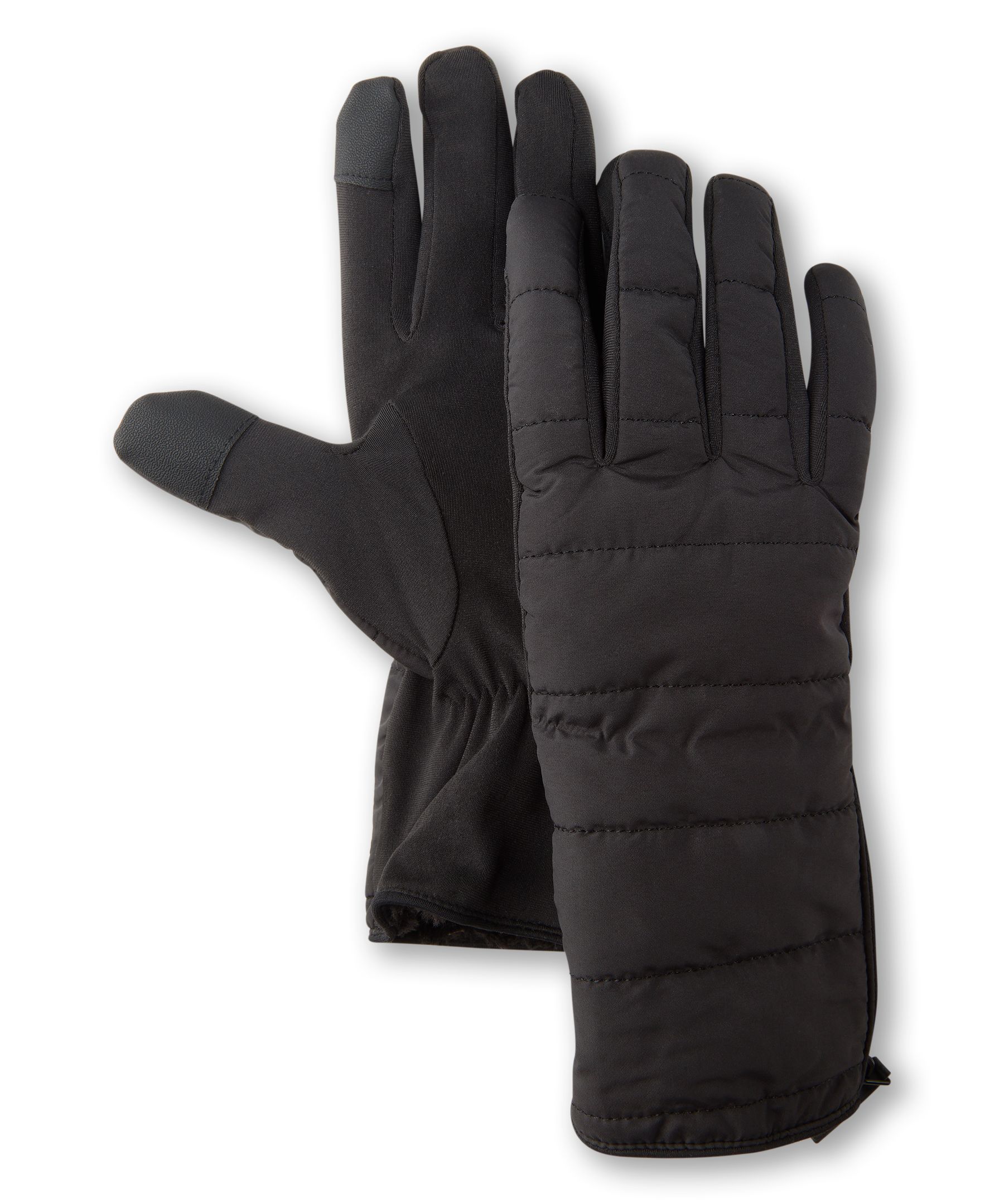 WindRiver Women's Nylon Puffer Side Zip I-Touch Gloves | Mark's