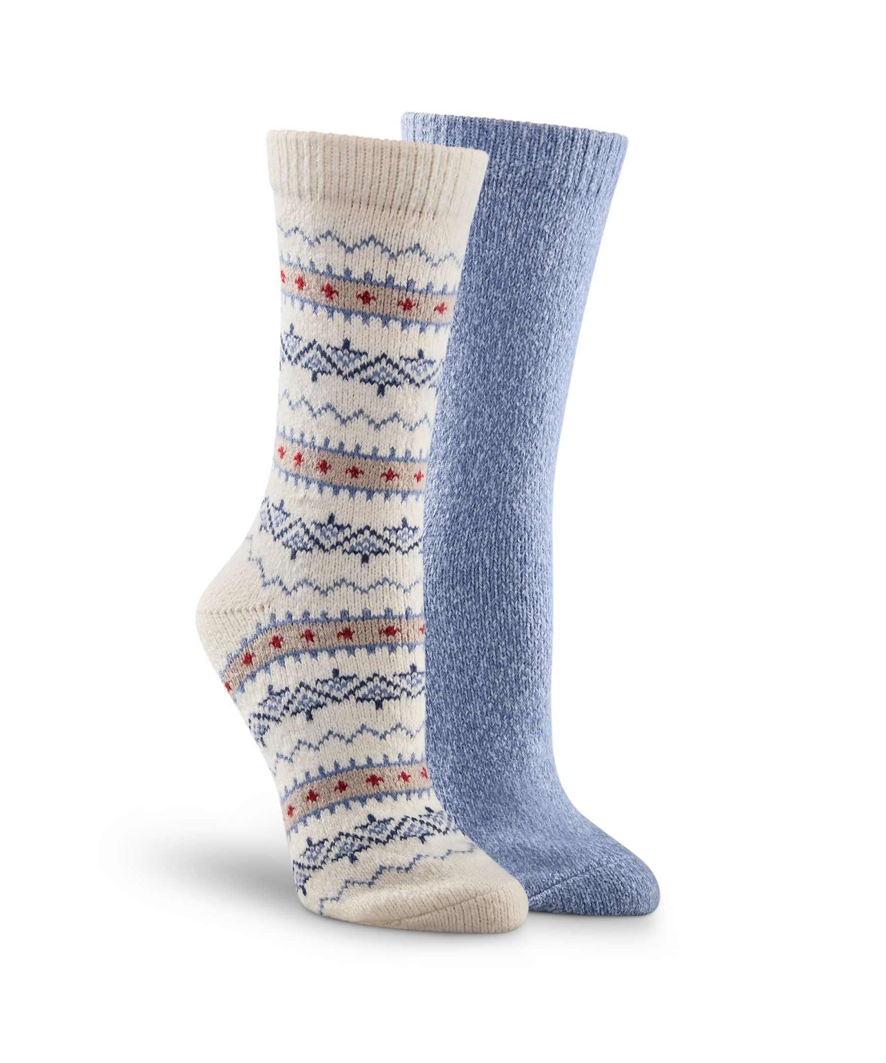 WindRiver Women's Heritage Super Soft Fair Isle Socks, 2 Pack | Mark's