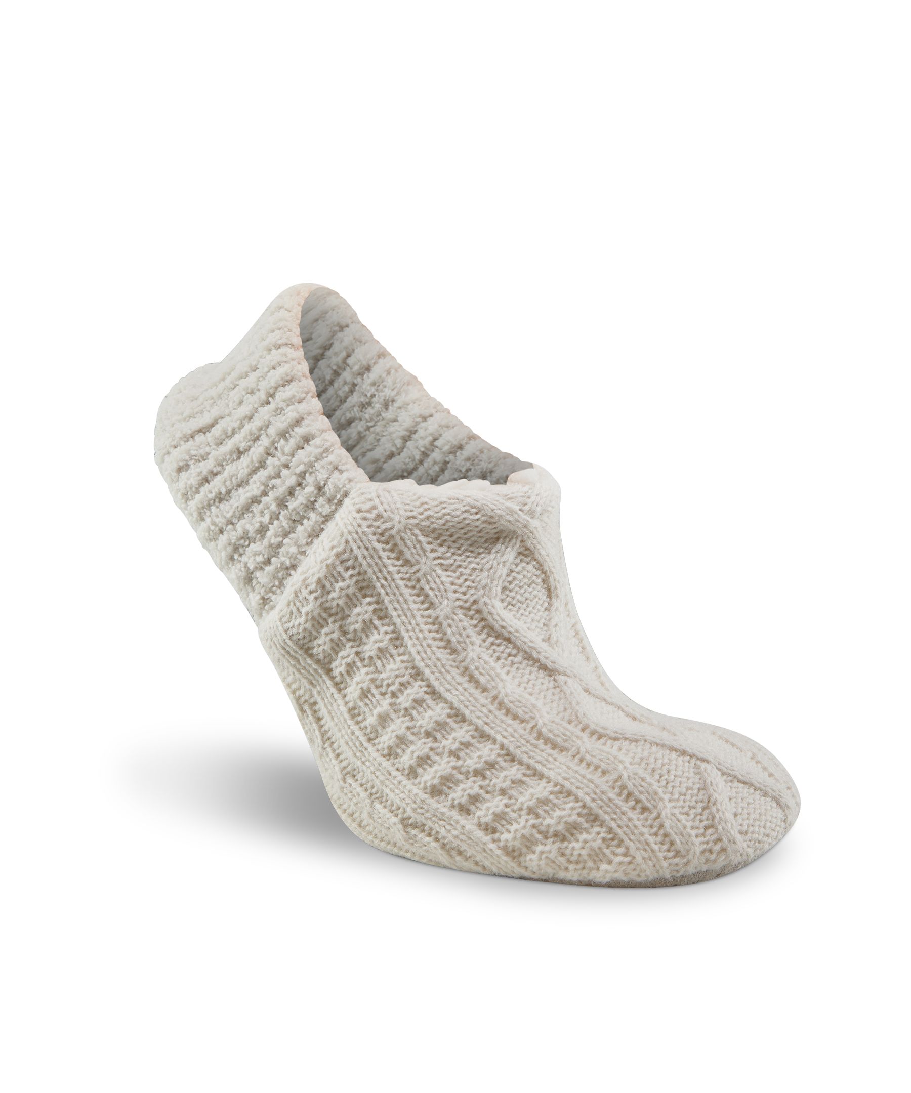 WindRiver Women's Heritage Cable Texture Slipper Socks | Marks