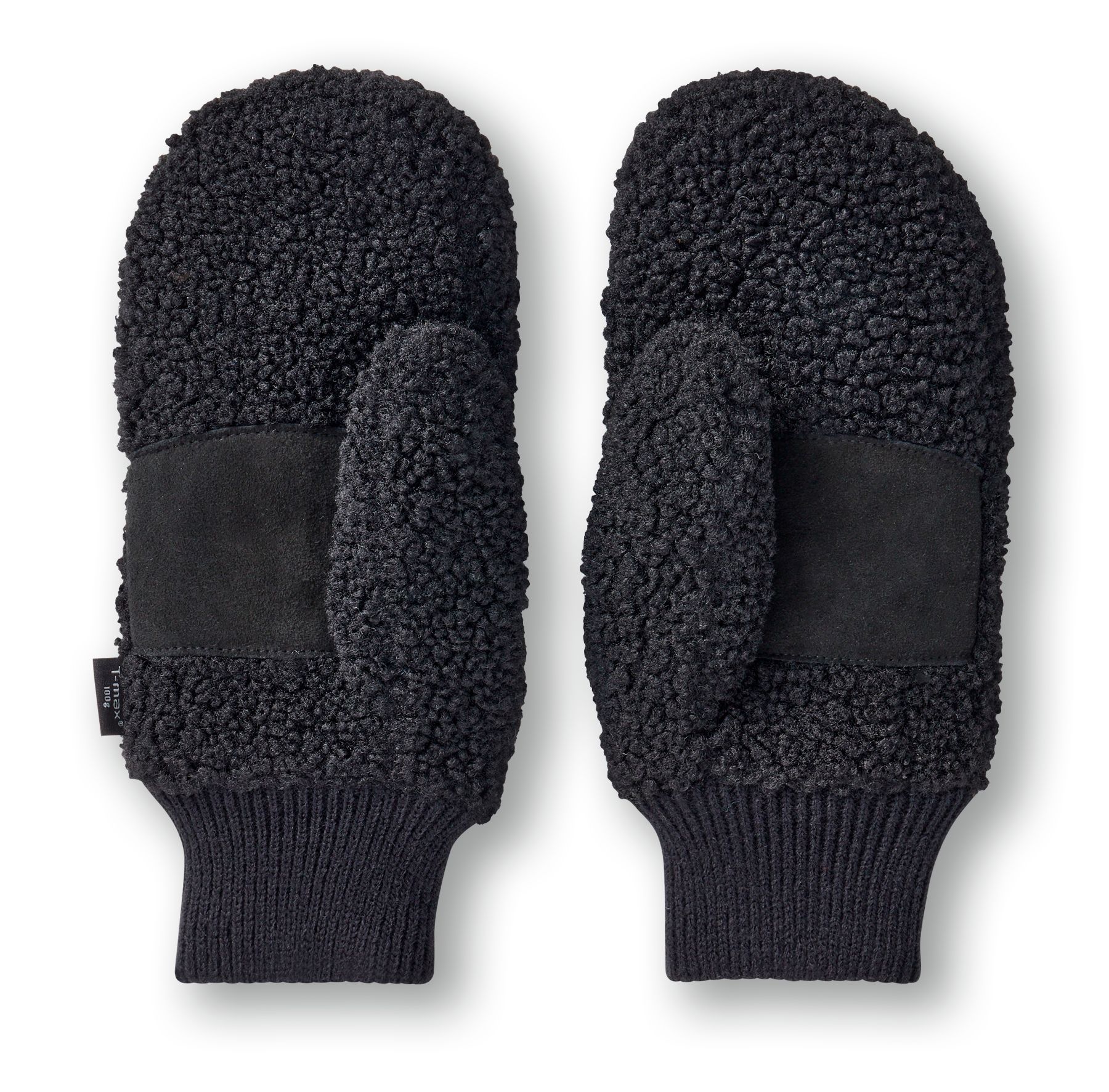 Mitaines d’automne T-MAX en sherpa avec revers en tricot pour femmes ...