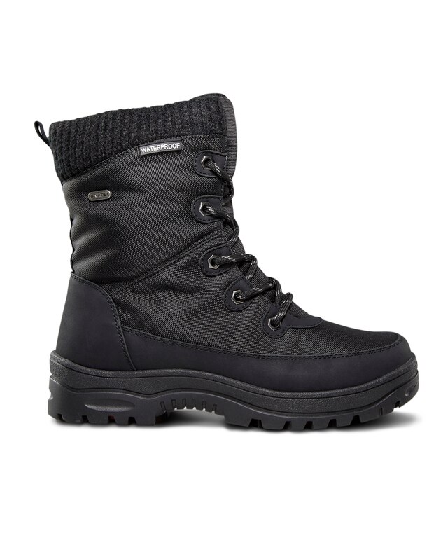 Navatex Women's Waterproof Lace Up Winter Boots with OC Tipper Ice Grip ...