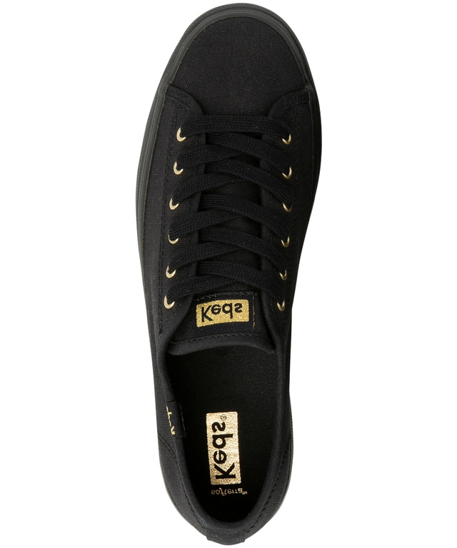 KEDS Women's Triple Up Seasonal Canvas Sneakers - Black | Mark's