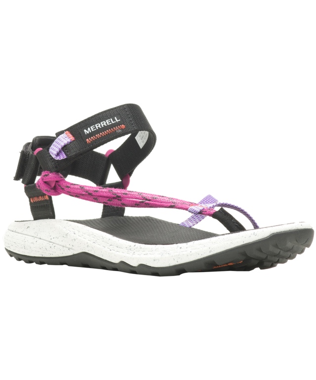 Sandales pour femmes, Bravada Cord Wrap, Merrell, noir/fuchsia | Marks