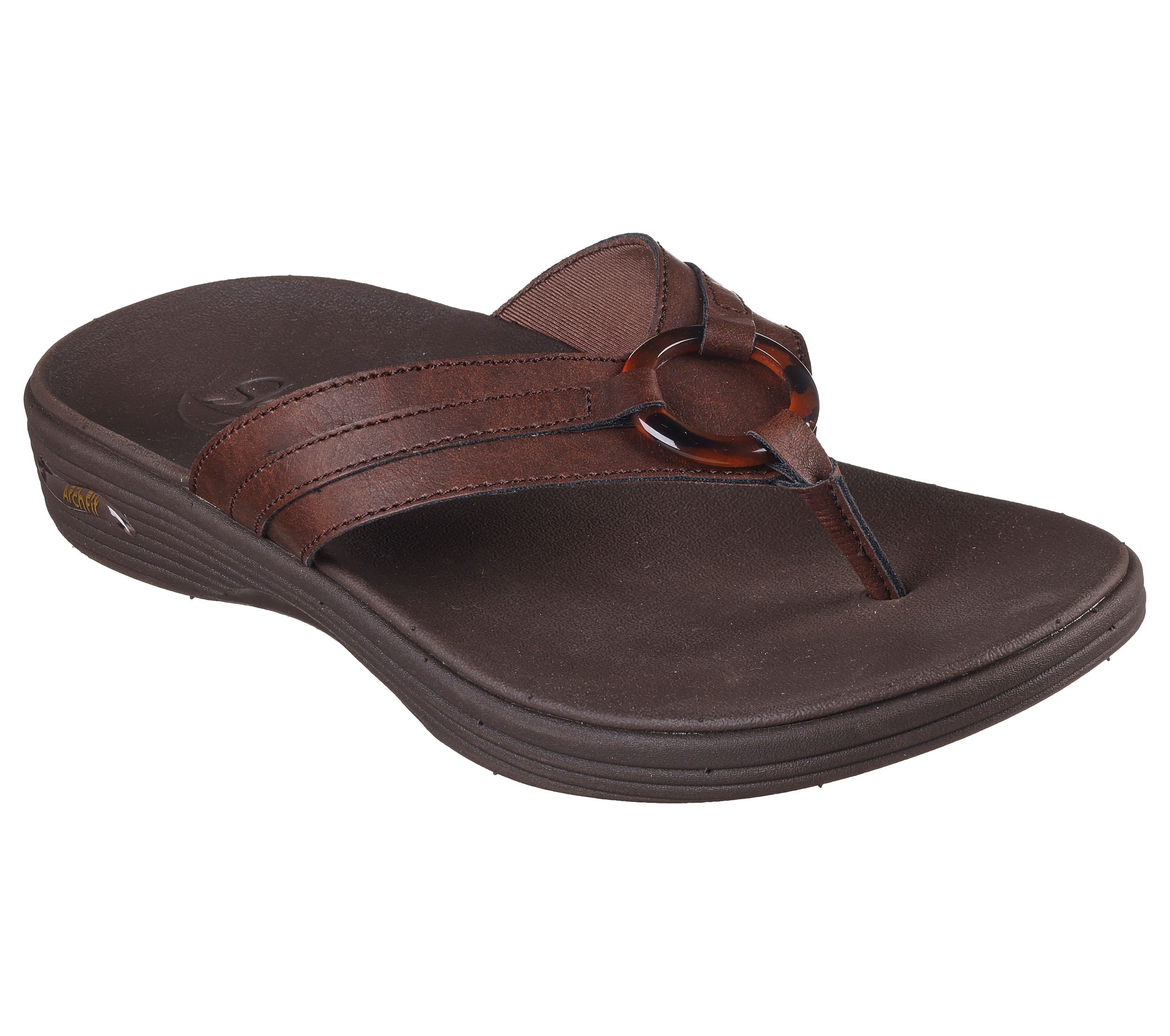 Skechers Womens Maui Arch Fit® Thong Sandals Marks