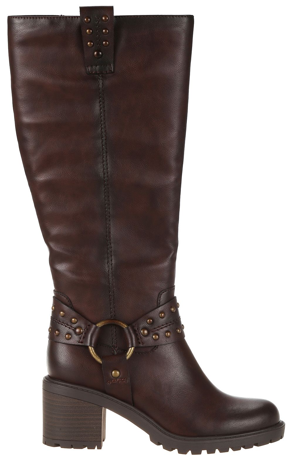 Denver Hayes Women's Asteria Tall Zippered Studded Boots | Mark's