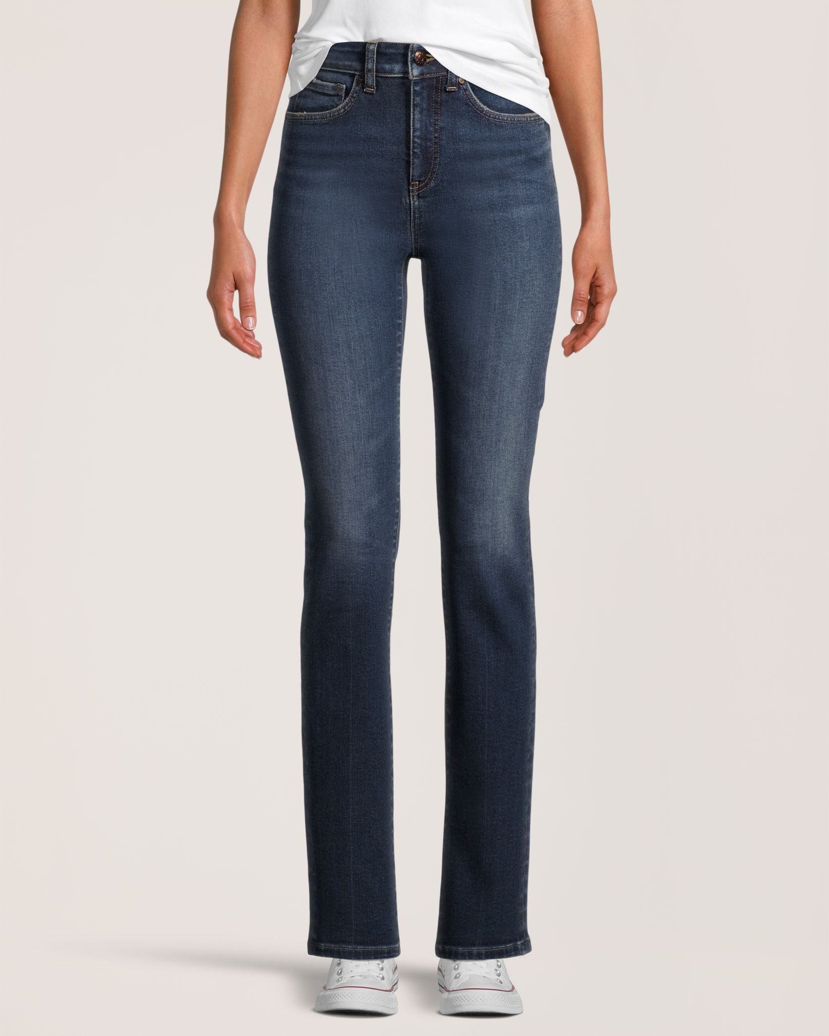 Denver Hayes Women's Slim Fit High Rise Straight Jeans | Mark's