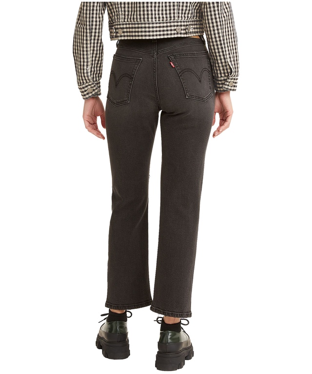 Levi's Women's Wedgie High Rise Straight Leg Jeans with Destruction | Mark's