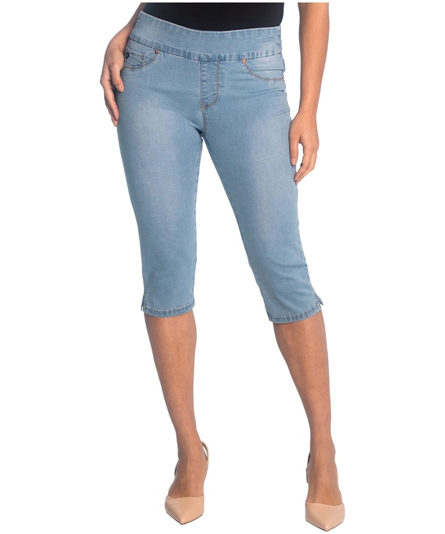 Lois Women's Liette Slim Leg Pull On Capri Jeans | Mark's