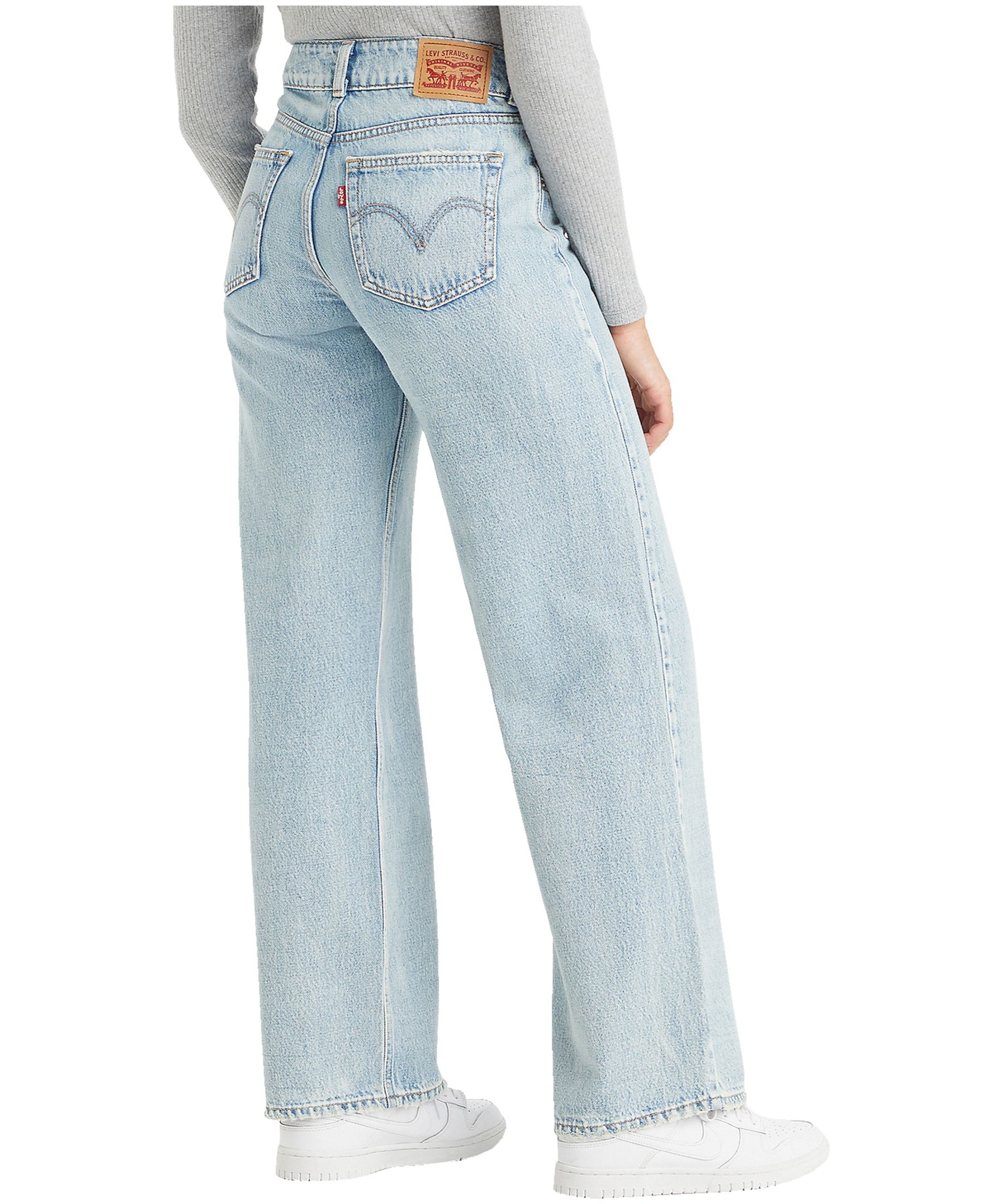 Levi's Women's Superlow Relaxed Fit Low Rise Straight Leg Jeans | Mark's