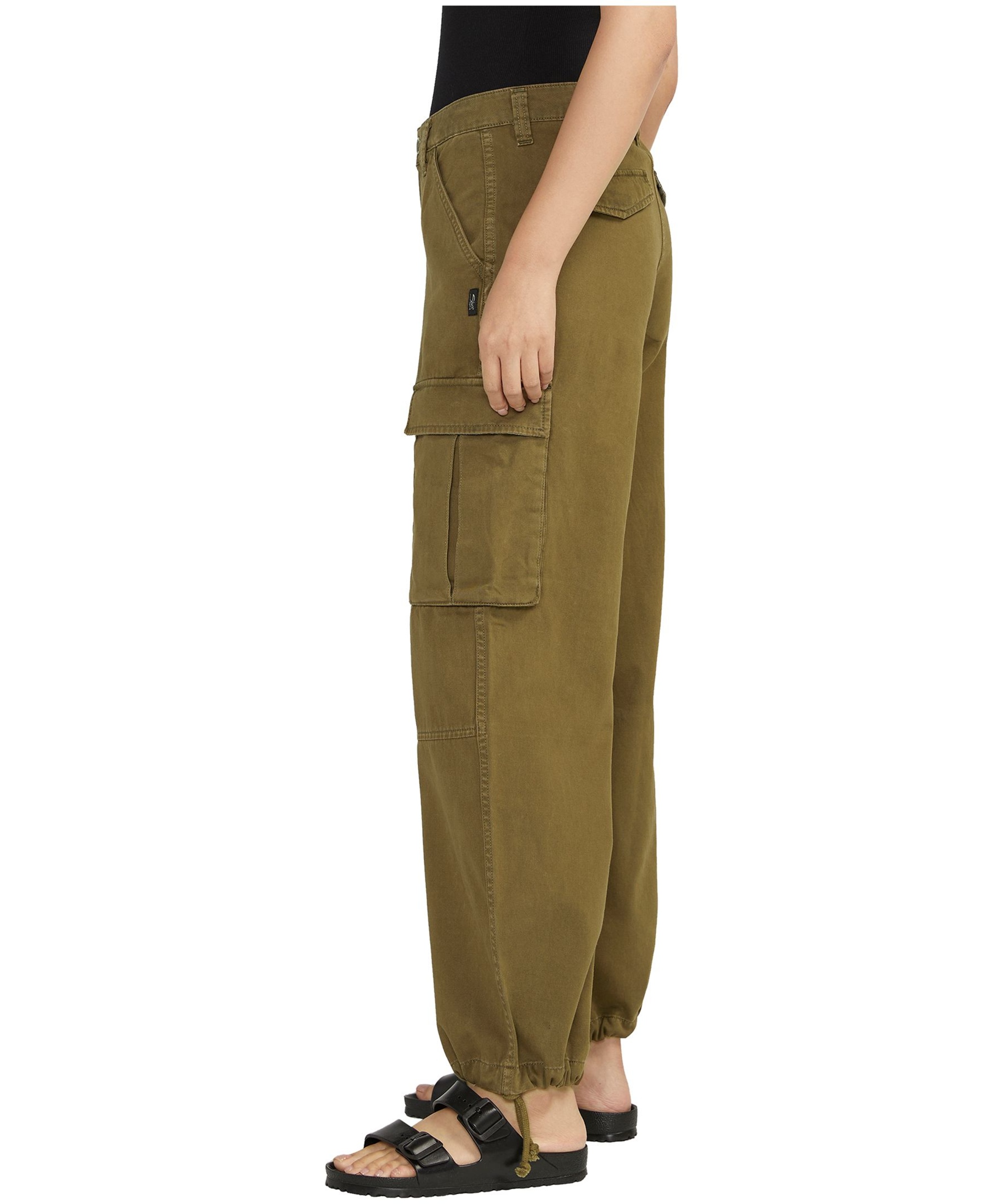 Silver Women's Relaxed Fit Cargo Pants | Mark's