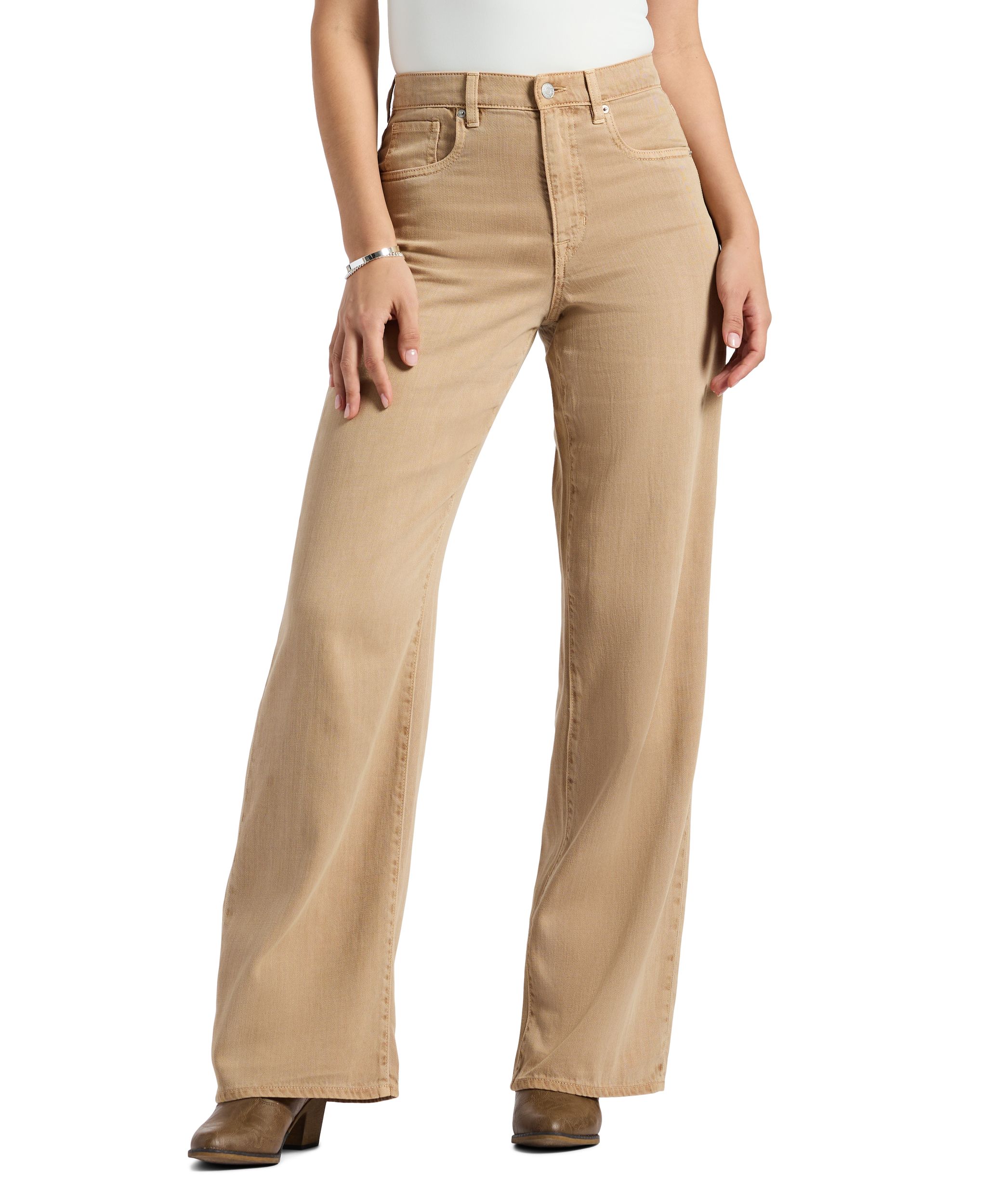Buffalo Women's High Rise Wide Leg Addie Pants | Mark's