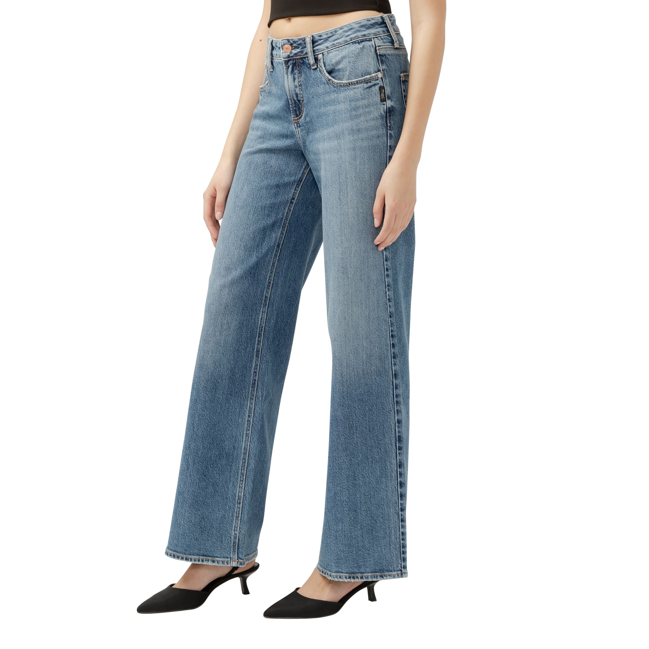 Silver Women's Suki Wide Leg Jeans | Mark's