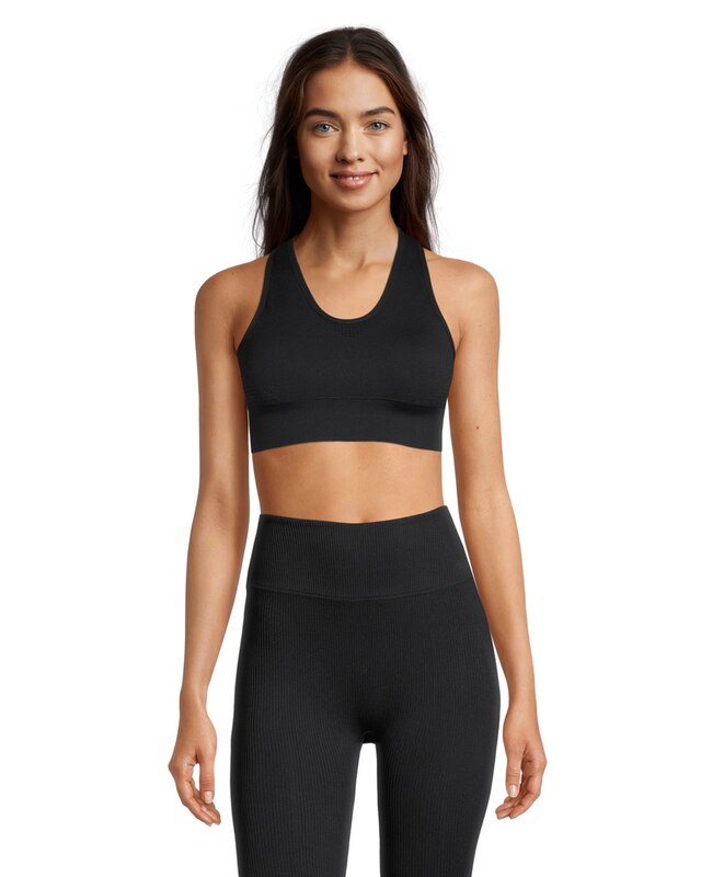 Shambhala Women's Live-In Confidence Seamless Ribbed Comfort Bra | Marks