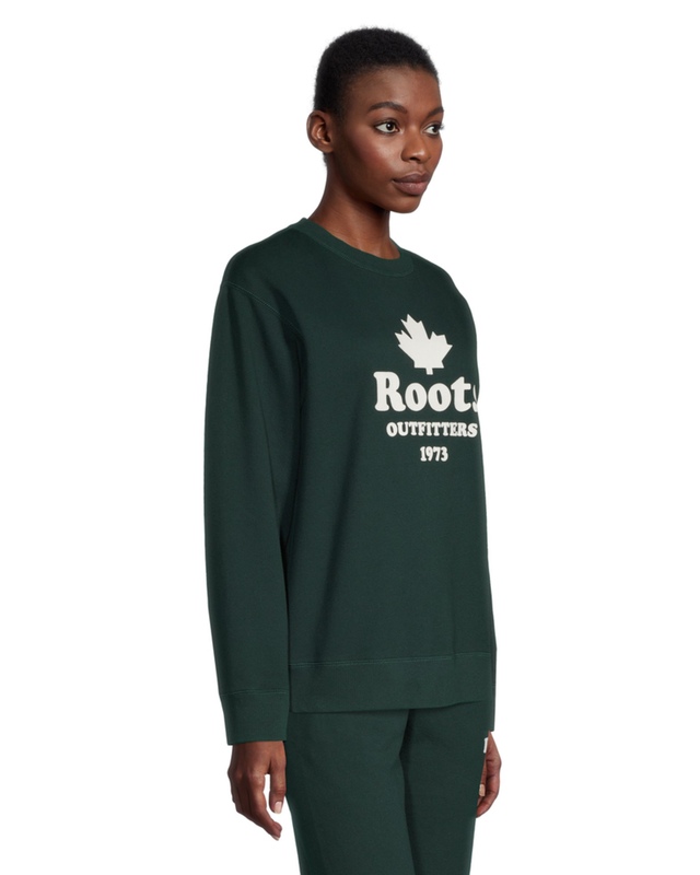 ROOTS Women's Boyfriend Fleece Crewneck Sweatshirt | Marks