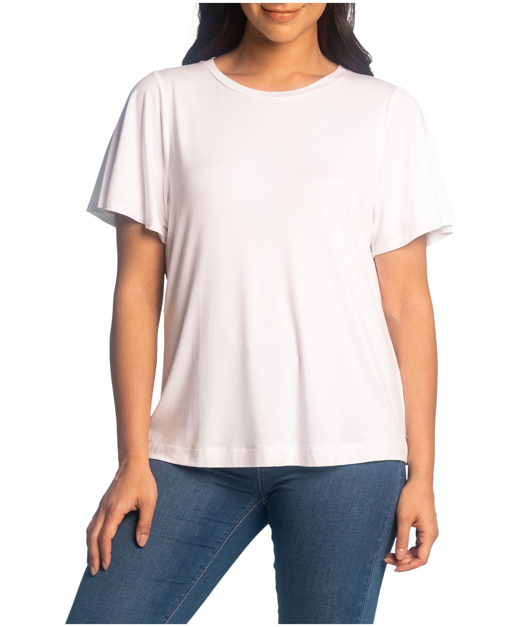 Lois Women's Vera Flirty Print Jersey Top | Mark's