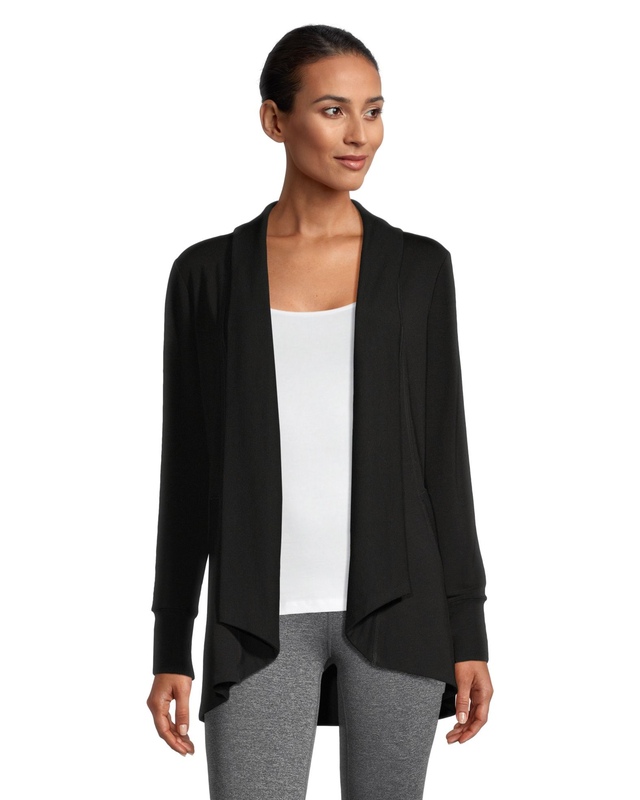 Shambhala Women's Semi-Fitted French Terry Open Cardigan | Mark's