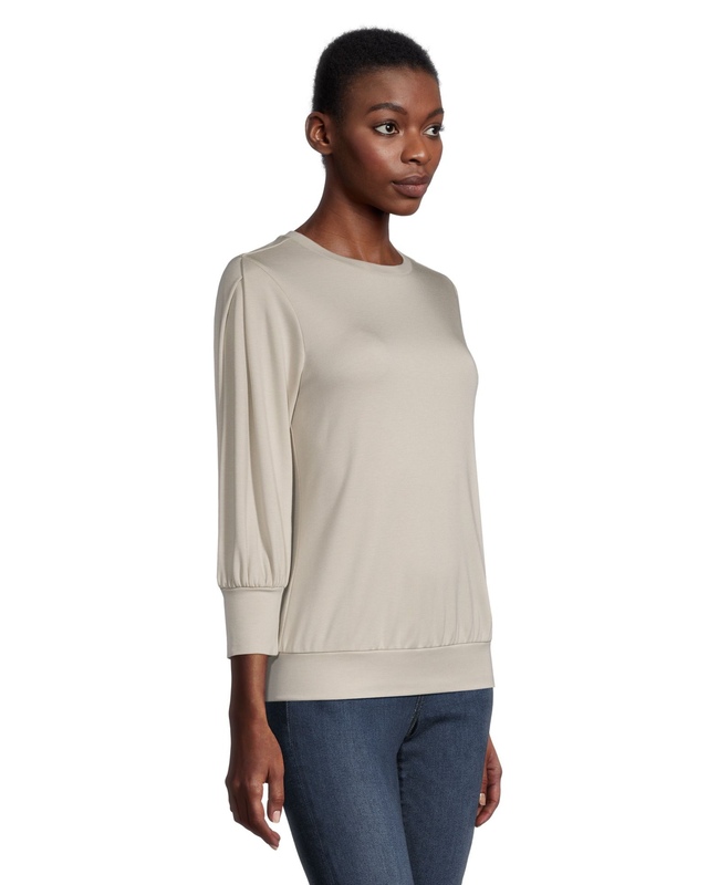 Denver Hayes Women's Semi Fitted 3/4 Length Sleeve Jersey Top | Mark's