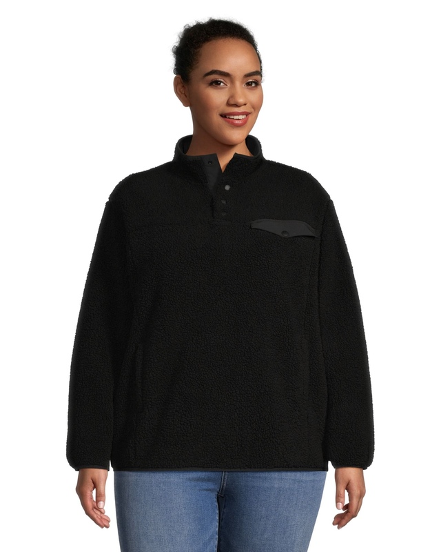 WindRiver Women's Hale 1/4 Snap Fleece Pullover | Mark's