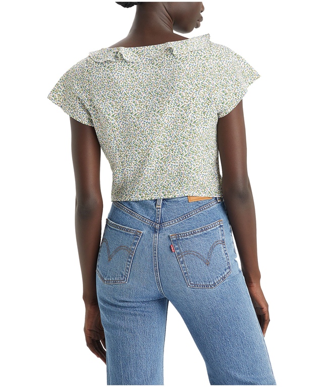 Levi's Women's Mylene Slim Fit V Neck Blouse | Mark's