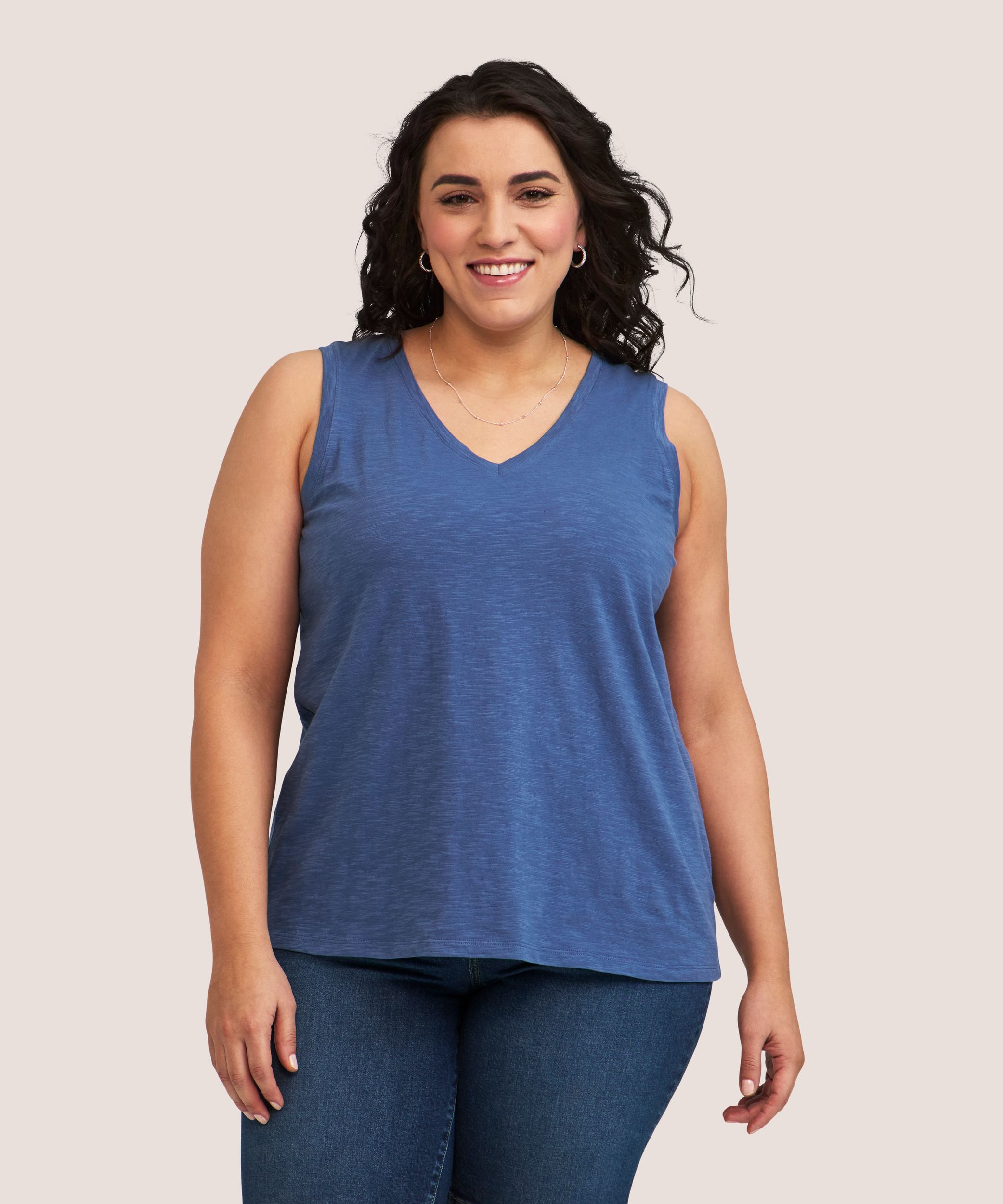 FarWest Women's Cotton Slub Tank Top | Mark's