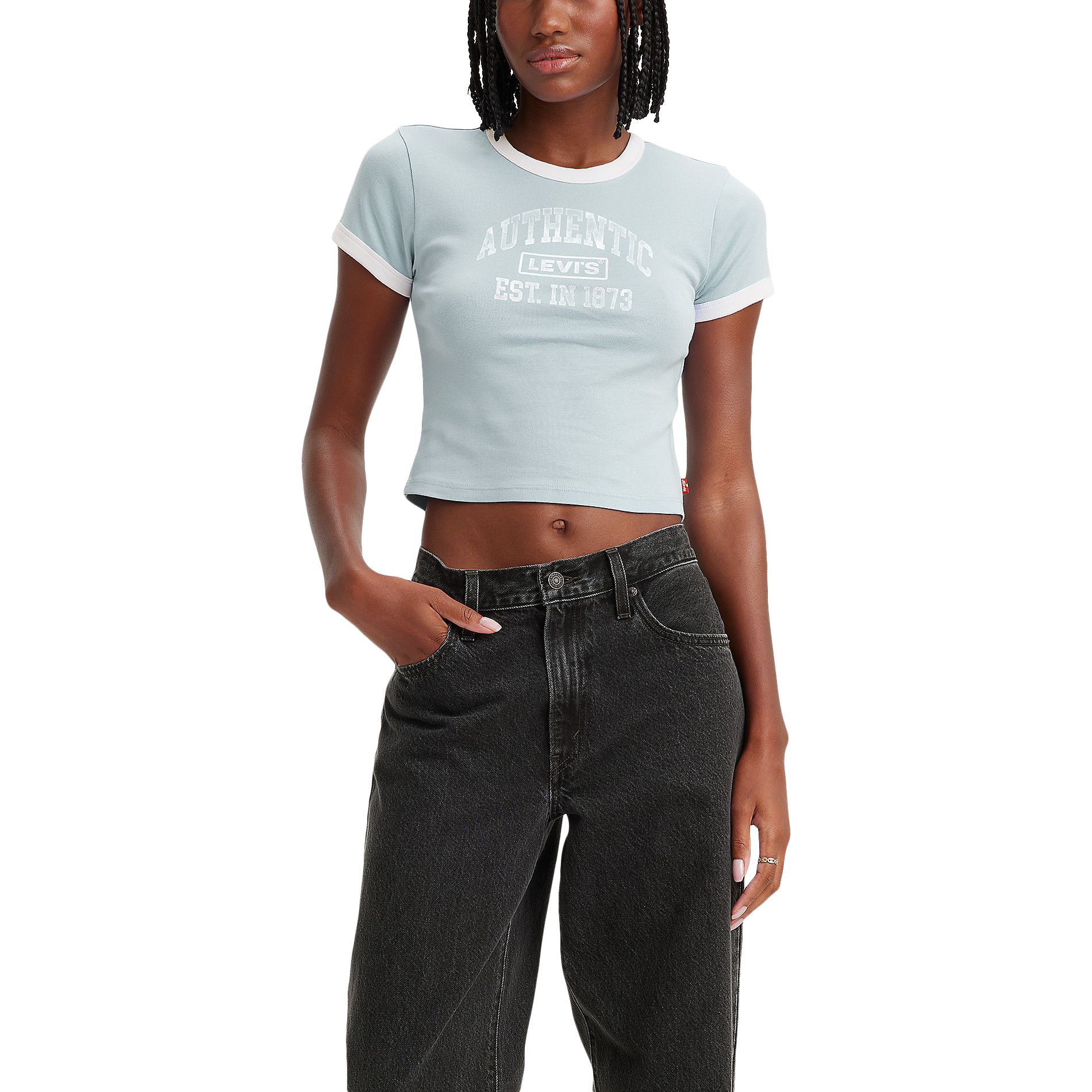 Levi's Women's Mini Ringer T Shirt | Mark's