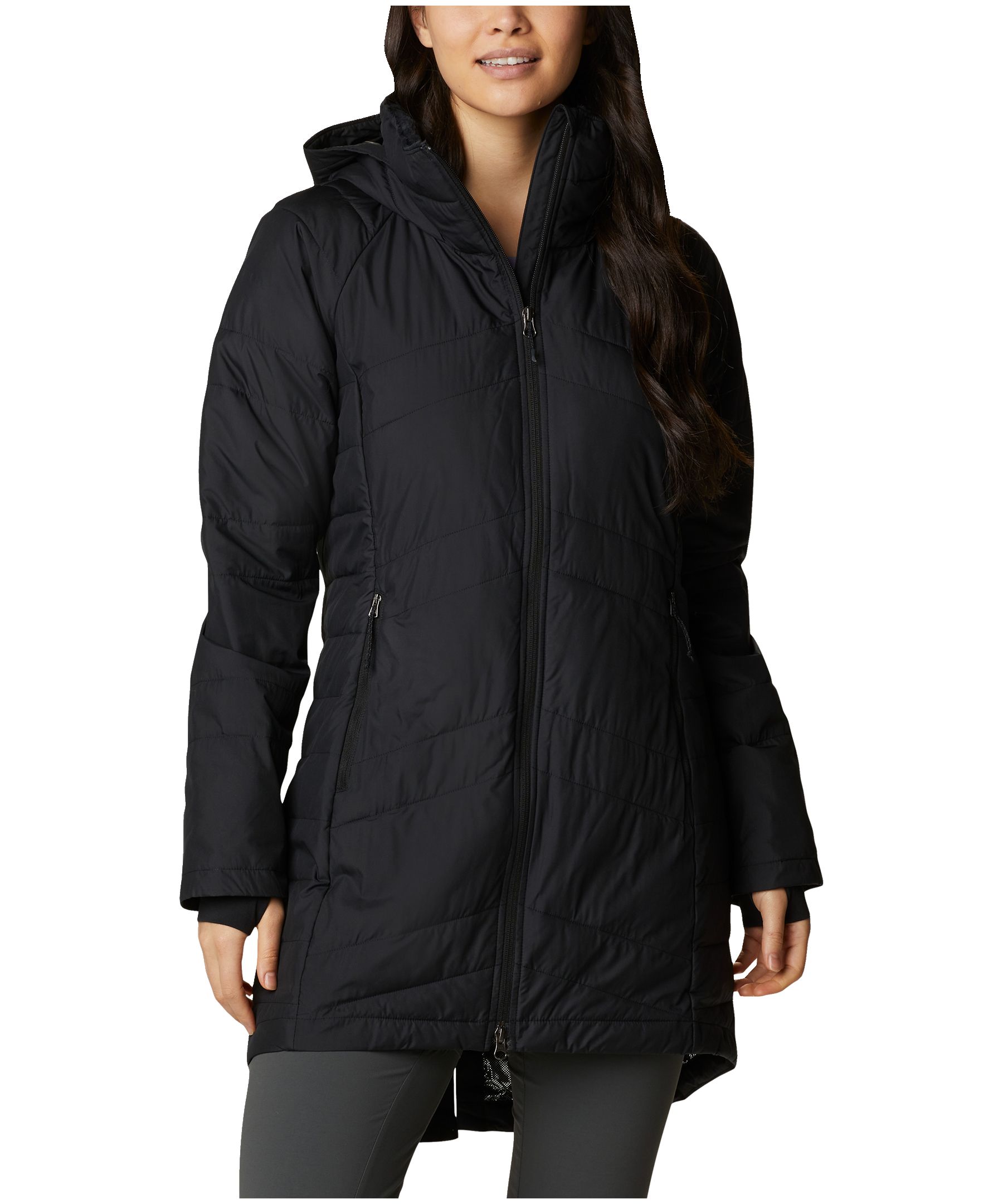 Columbia Women's Crown Point Omni-Heat Insulated Water Resistant Hooded ...