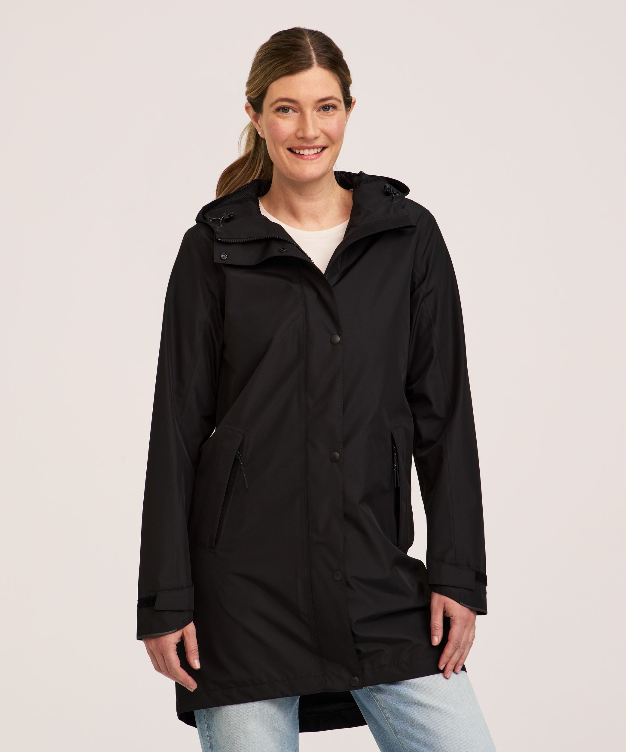 Manteau de pluie long imper-respirant Downpour 2L HYPER-DRIMD HD3 ...