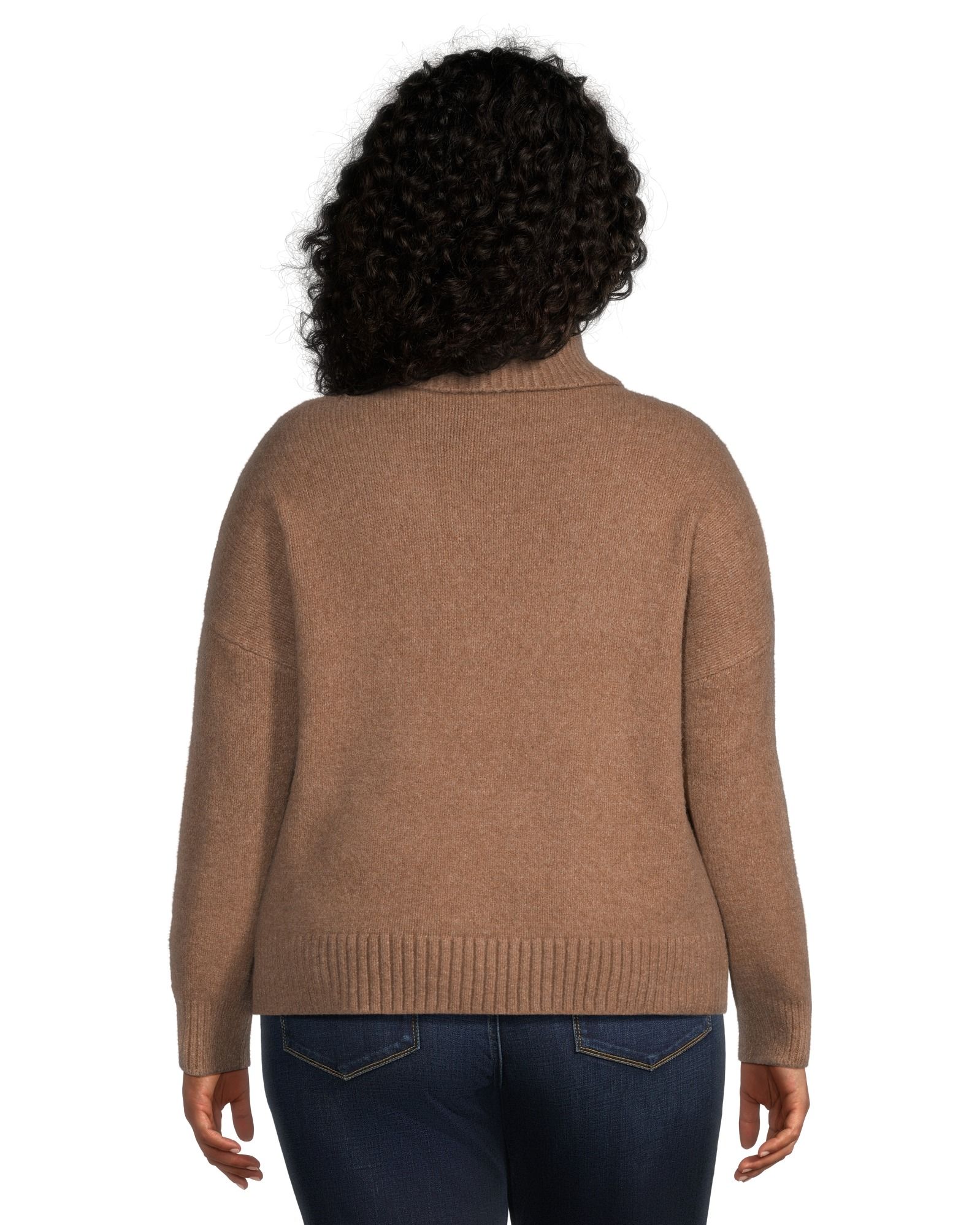 Chandail semi-ajusté à col roulé en fil Luxe ultradoux pour femmes, Denver Hayes | Marks