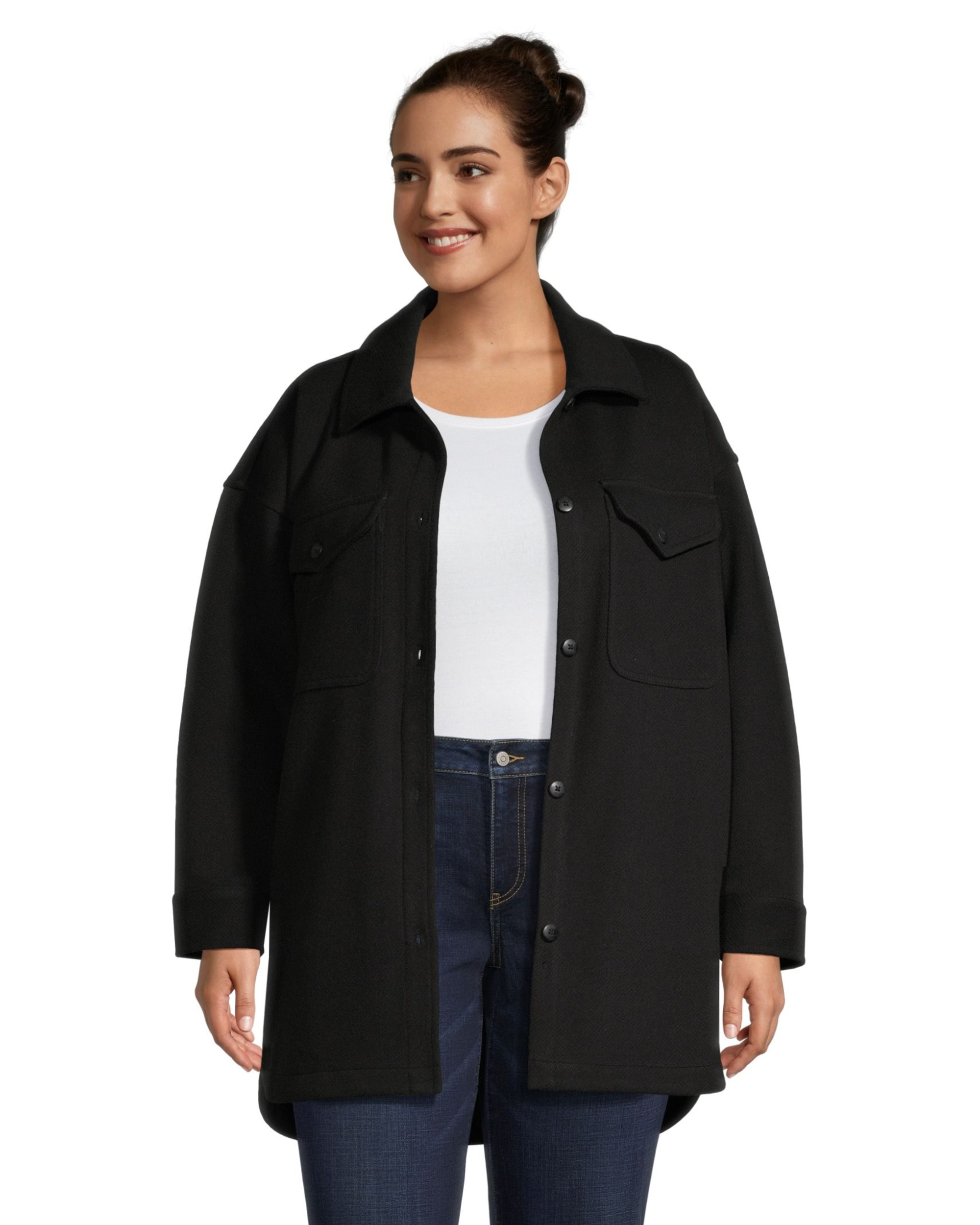 Boston Traders Women's Luxe Twill Shacket | Mark's